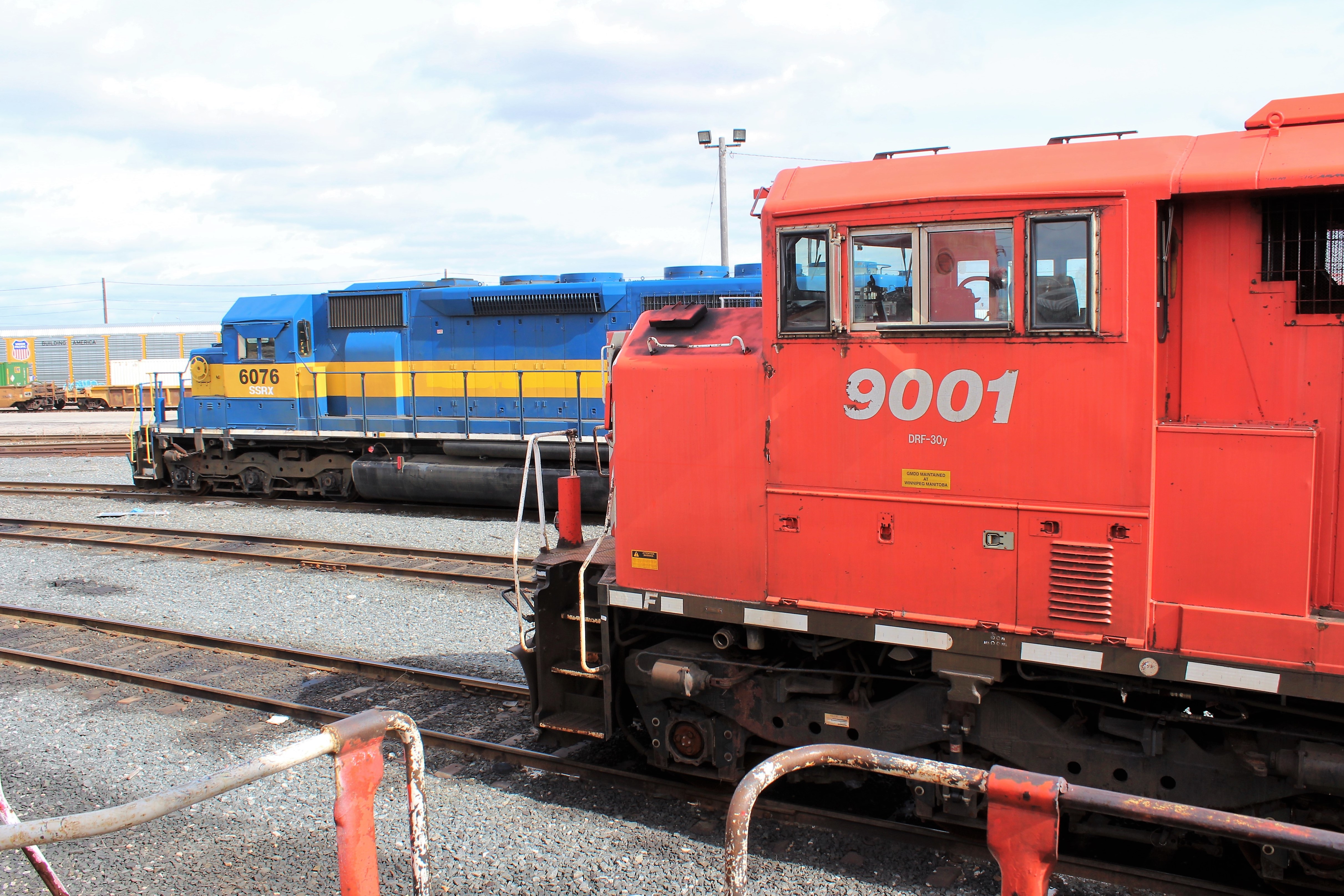 Railpictures.ca - Paul Santos Photo: At the time of this photo CP 9001 was about a month away ...