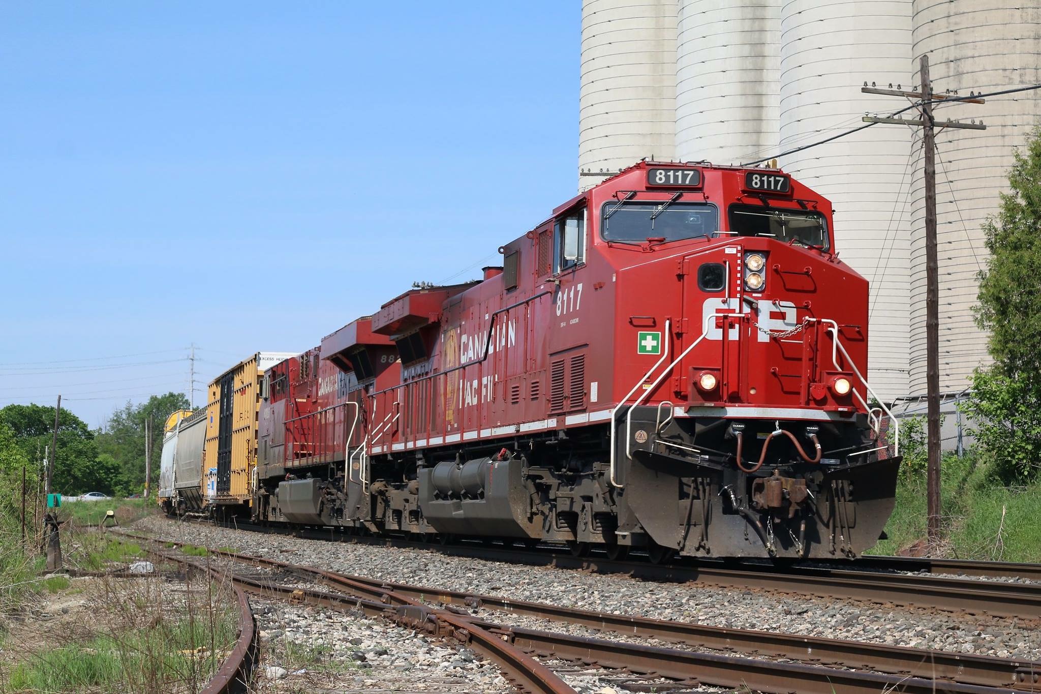 Railpictures.ca - Marcus W Stevens Photo: CP AC4400 8117 began life as CP 9612. It’s interesting ...