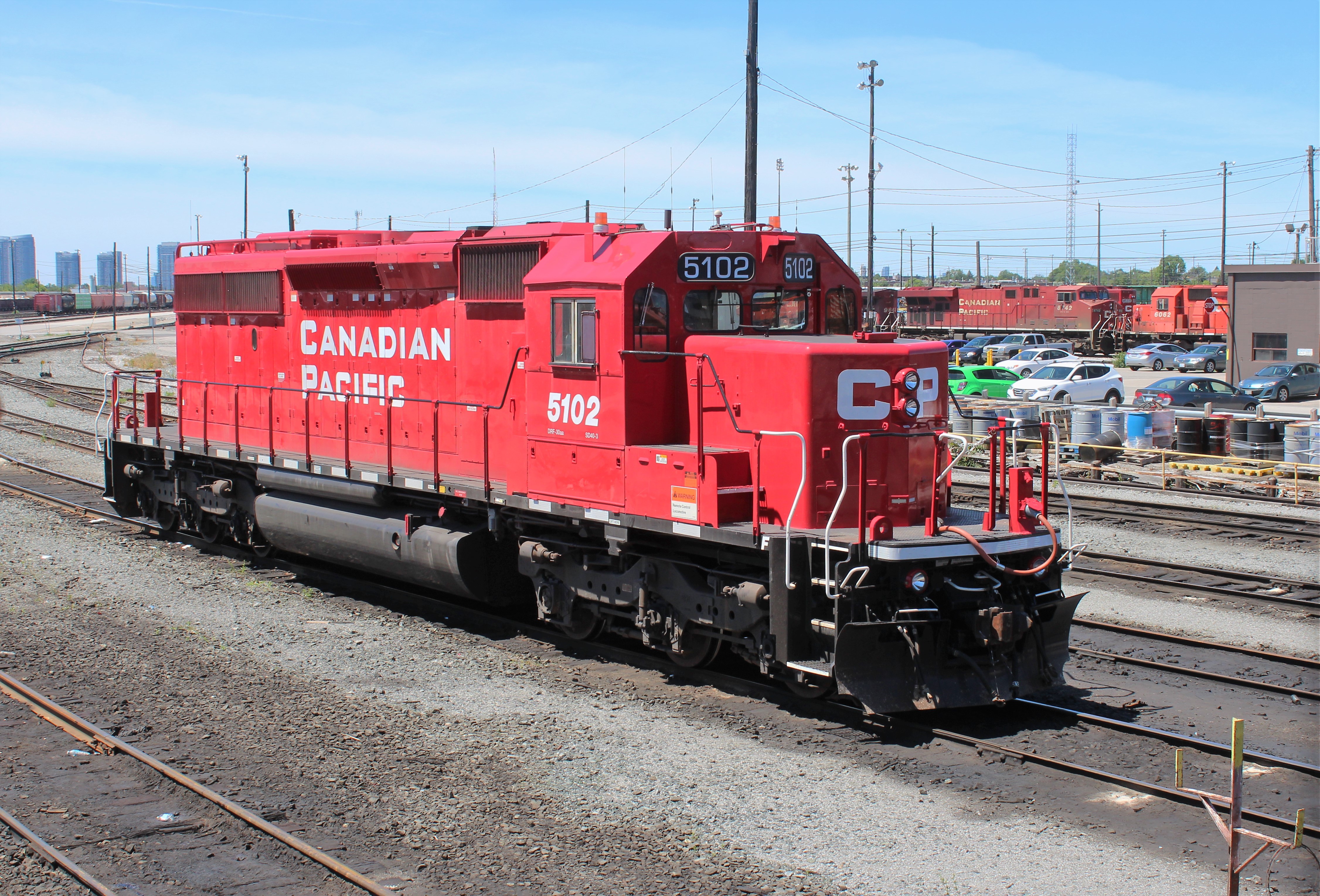 Railpictures.ca - Paul Santos Photo: St.Paul hump unit 5102 (ex CP SD40-2 6040) classified as an ...