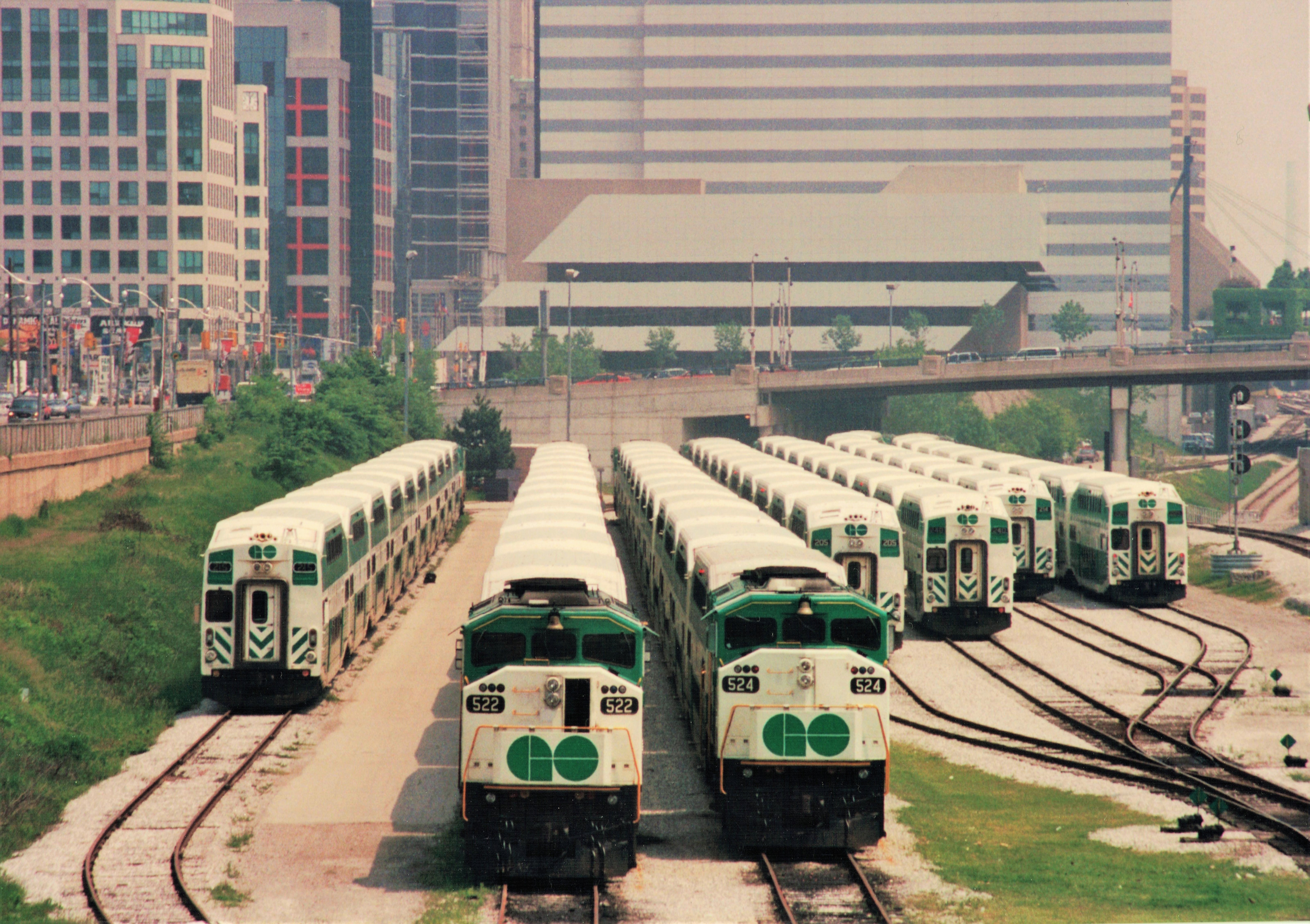 Railpictures.ca - Paul Santos Photo: GO train storage tracks photo taken from Bathurst St ...