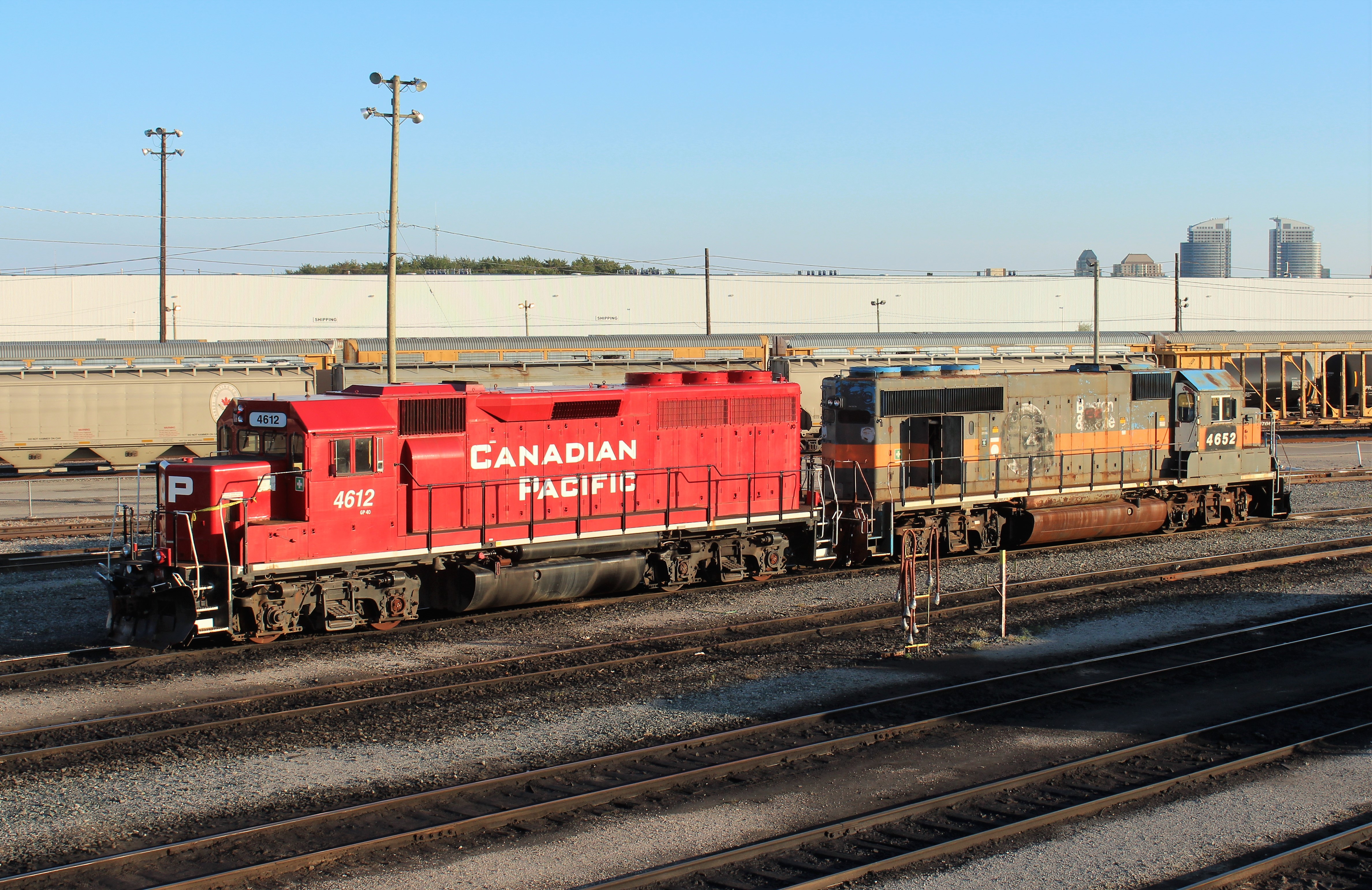 Railpictures.ca - Paul Santos Photo: Ex Milwaukee Road GP40 (#153 then #2026) marks it’s 10th ...
