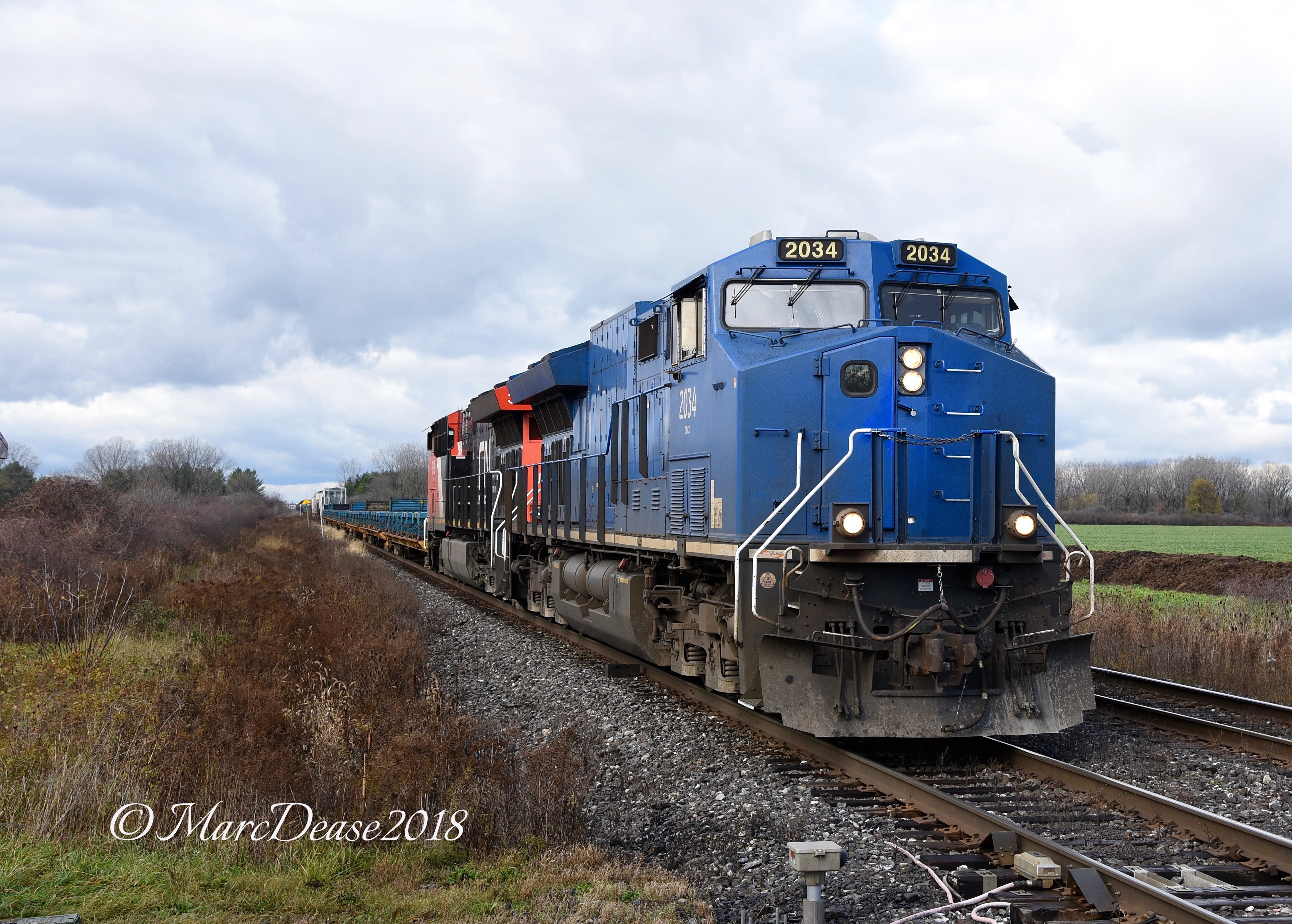 Railpictures.ca - Marc Dease Photo: Seeing leased power in Sarnia is becoming quite common and ...