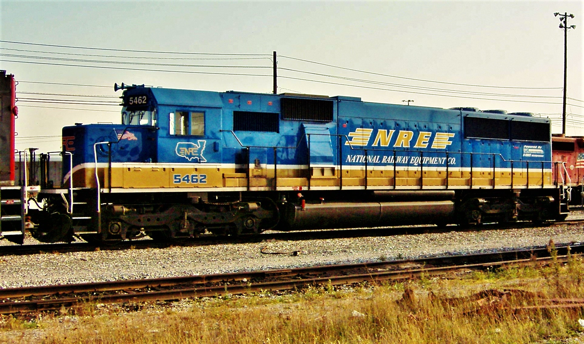 Railpictures.ca - Paul Santos Photo: NREX SD50 demonstrator unit at the west end of Agincourt ...