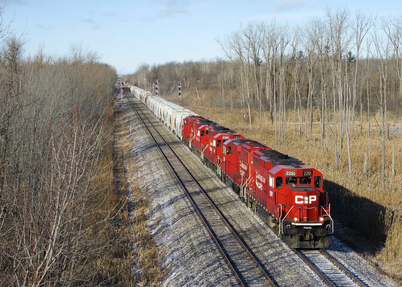Railpictures.ca - Michael Berry Photo: Five GP20C-ECO’s (CP 2261, CP 2285, CP 2307, CP 2253 & CP ...