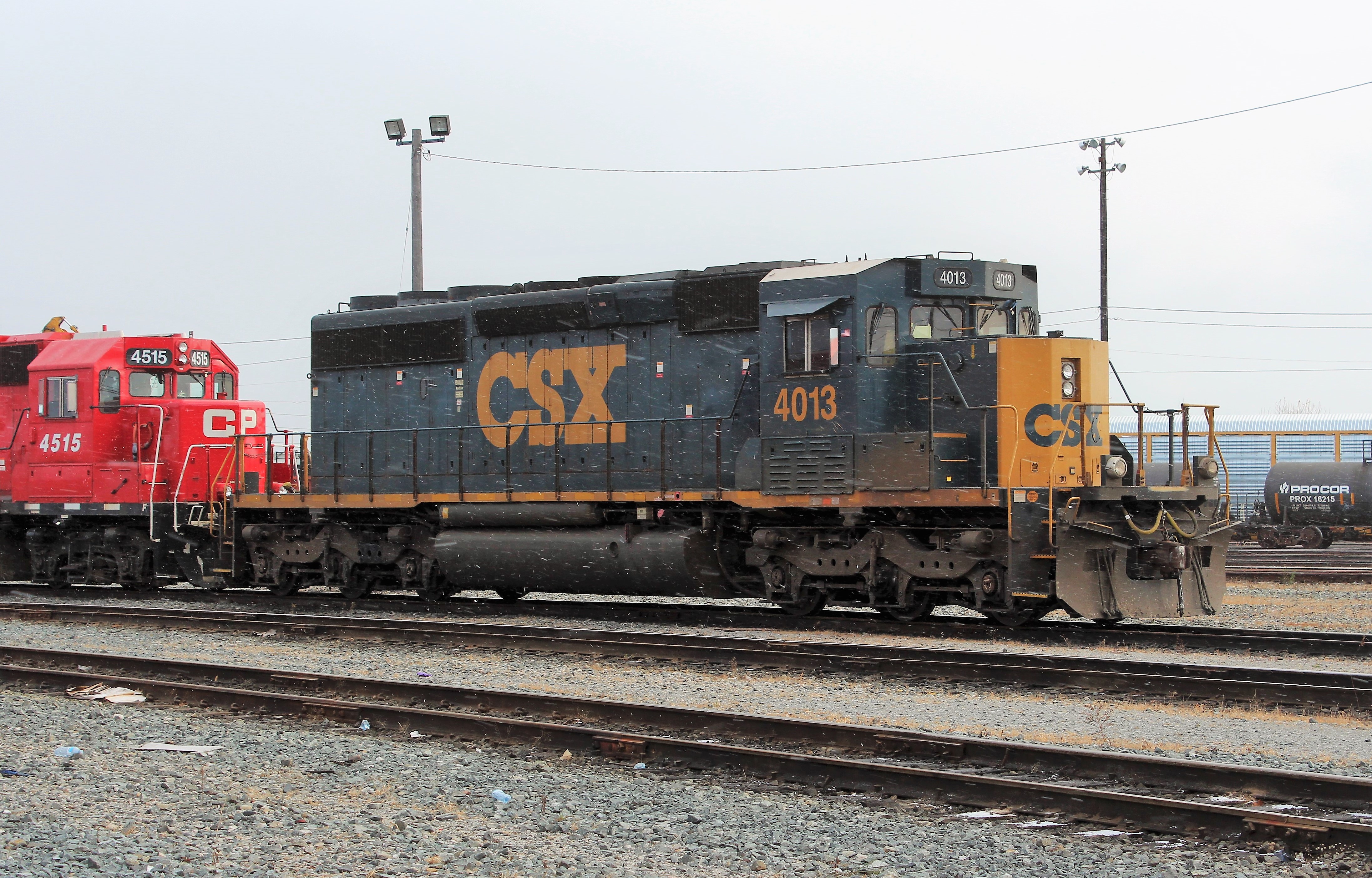 Railpictures.ca - Paul Santos Photo: This rebuilt SD40-3 with an odd cab was once Louisville ...