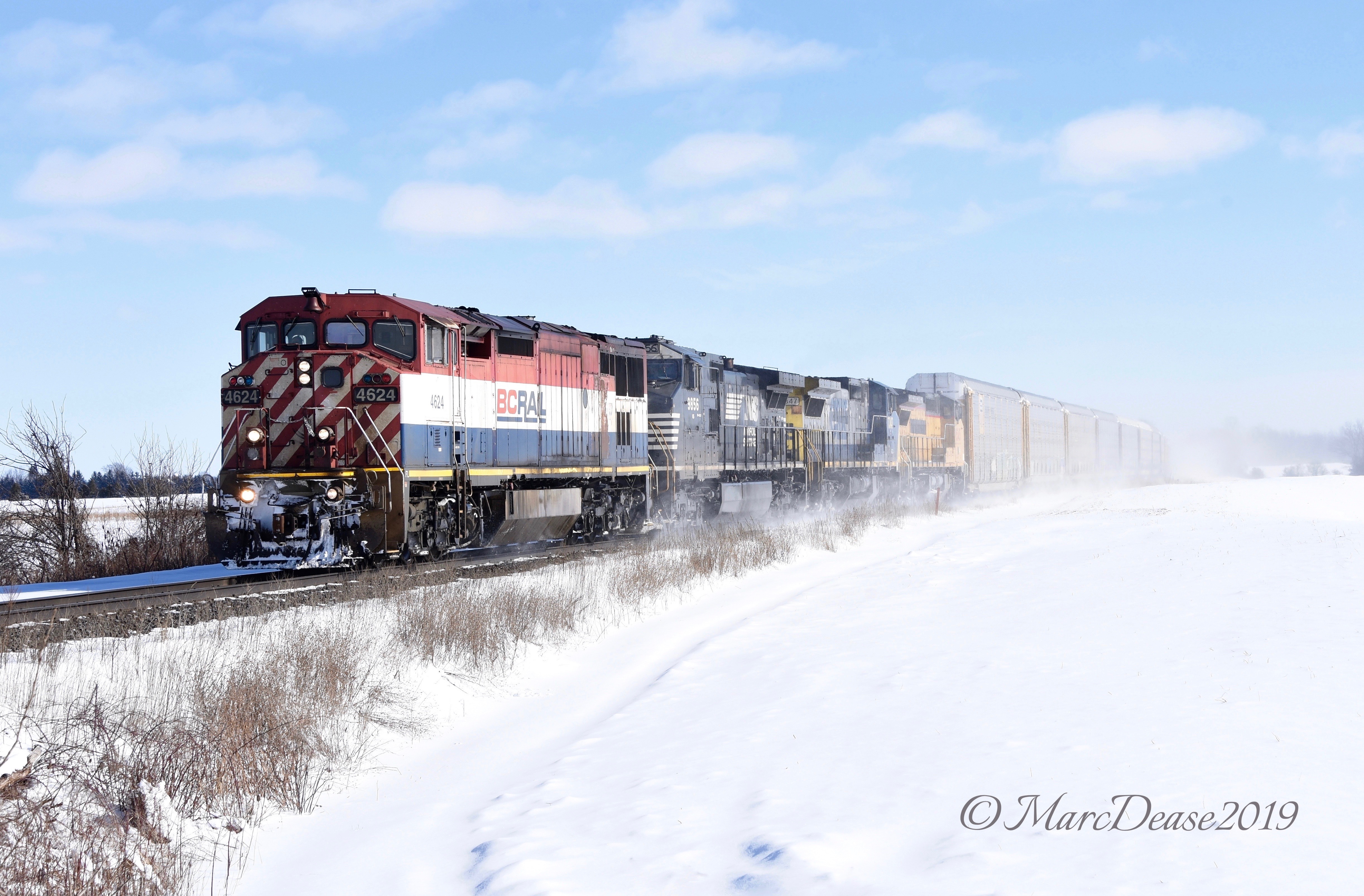 Railpictures.ca - Marc Dease Photo: Word had filtered on down the pipeline that this train was ...