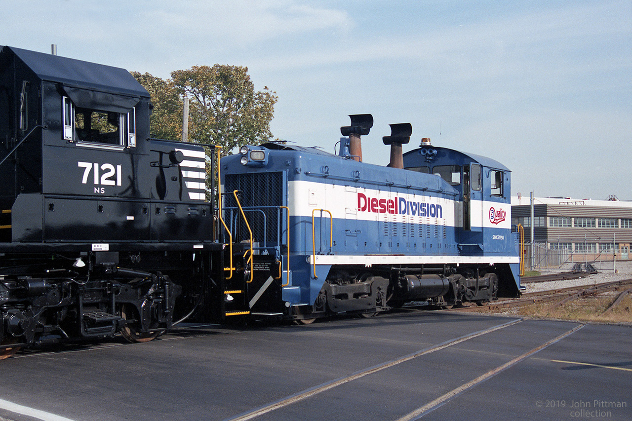 Railpictures.ca - John Parnell photo, J.Pittman collection Photo: A string of new NS GP60′s are ...