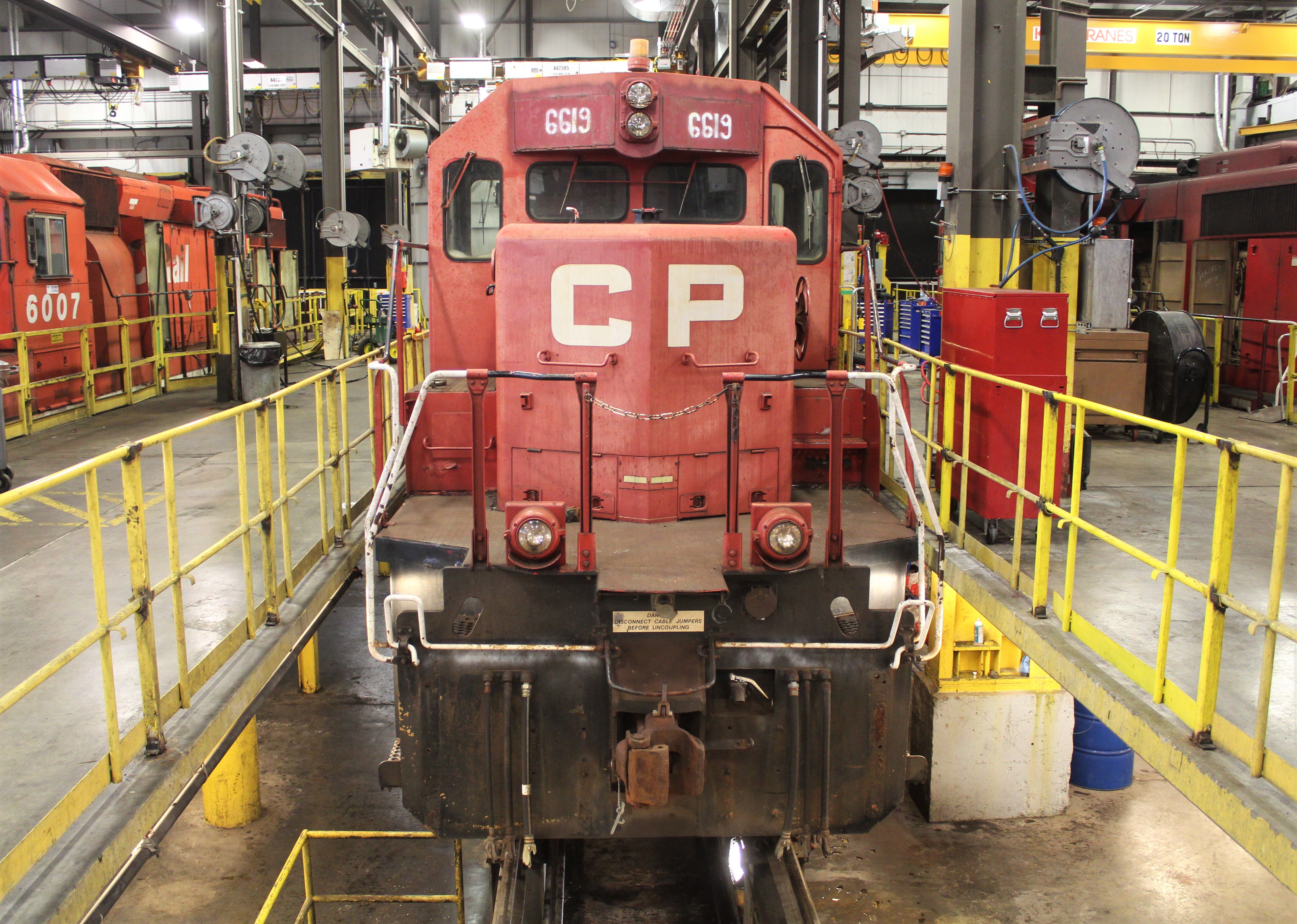 Railpictures.ca - Paul Santos Photo: Ex SOO LINE SD40-2 and a former Agincourt hump unit 6619 in ...