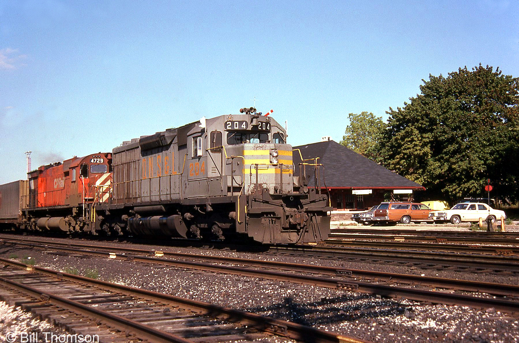 Railpictures.ca - Bill Thomson Photo: Quebec, North Shore & Labrador SD40 204 (now owned by CP ...