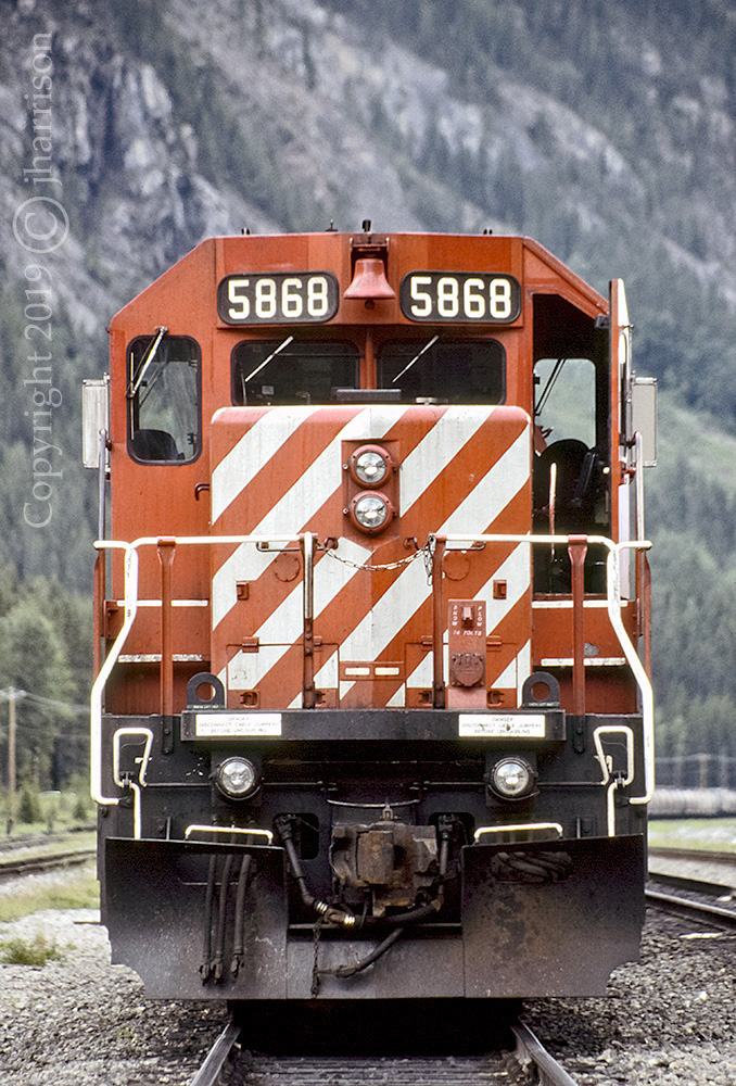 Railpictures.ca - Joe Harrison Photo: CP 5868, listed as sold for scrap in 2017, is seen here at ...