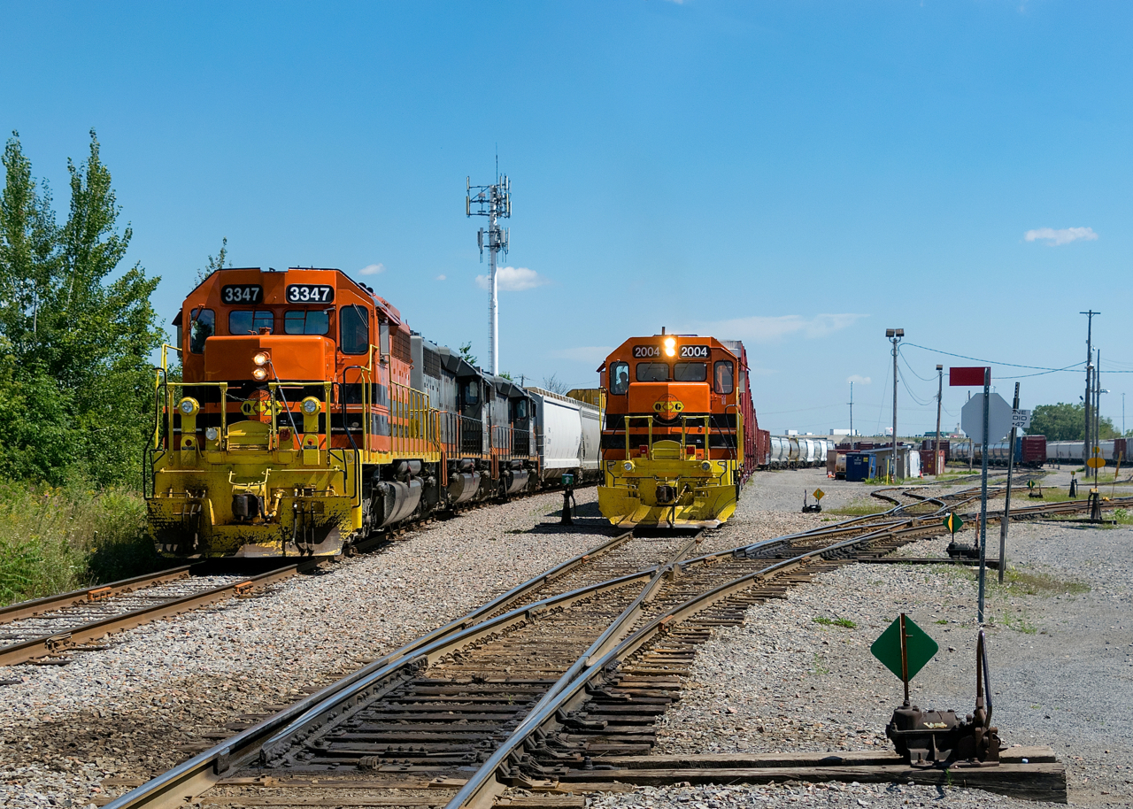 Railpictures.ca - Michael Berry Photo: Quebec Gatineau’s freight from Trois-Rivières and St-Luc ...