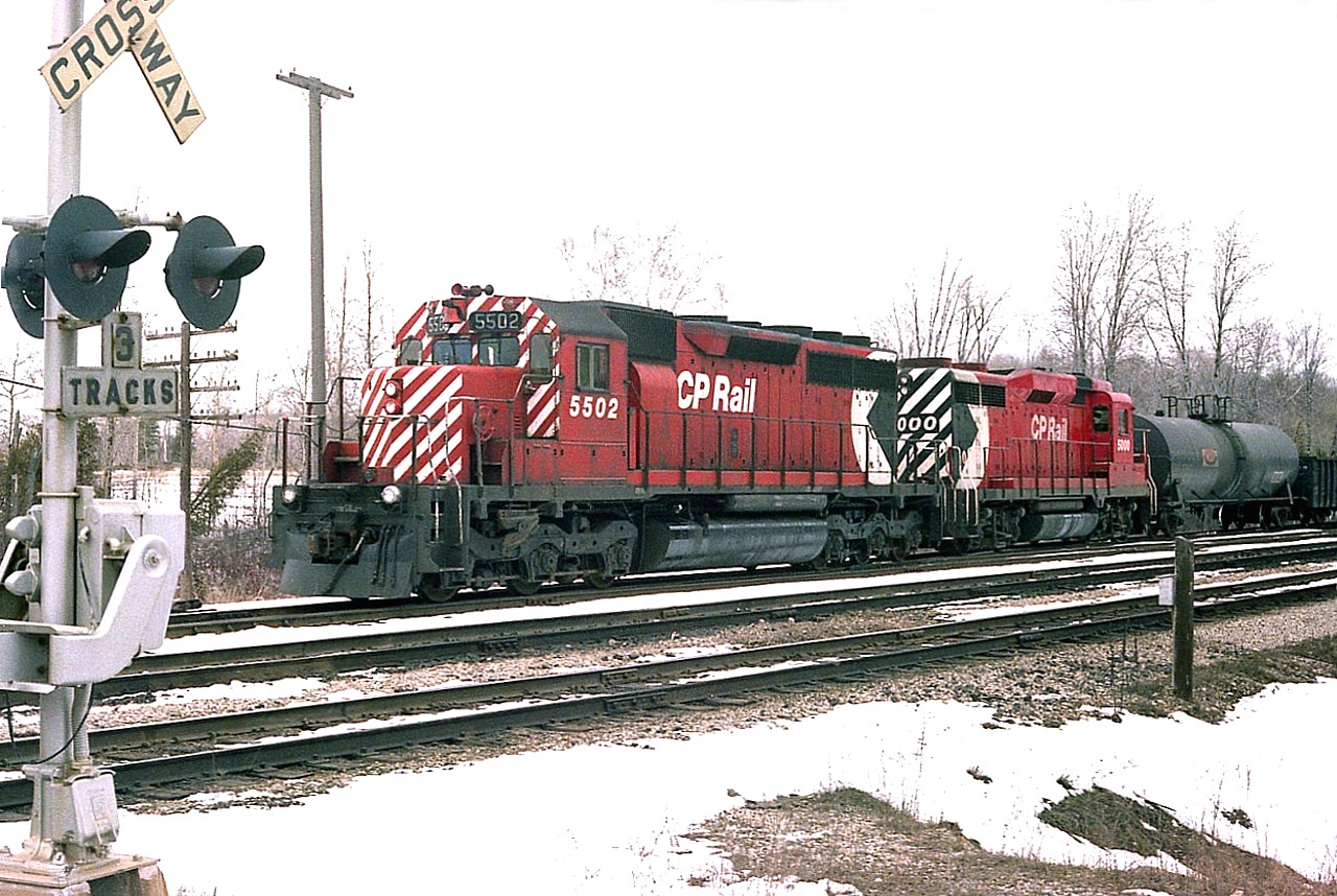 Railpictures.ca - A.W.Mooney Photo: Westbound CP freight is seen crawling up the grade to the ...