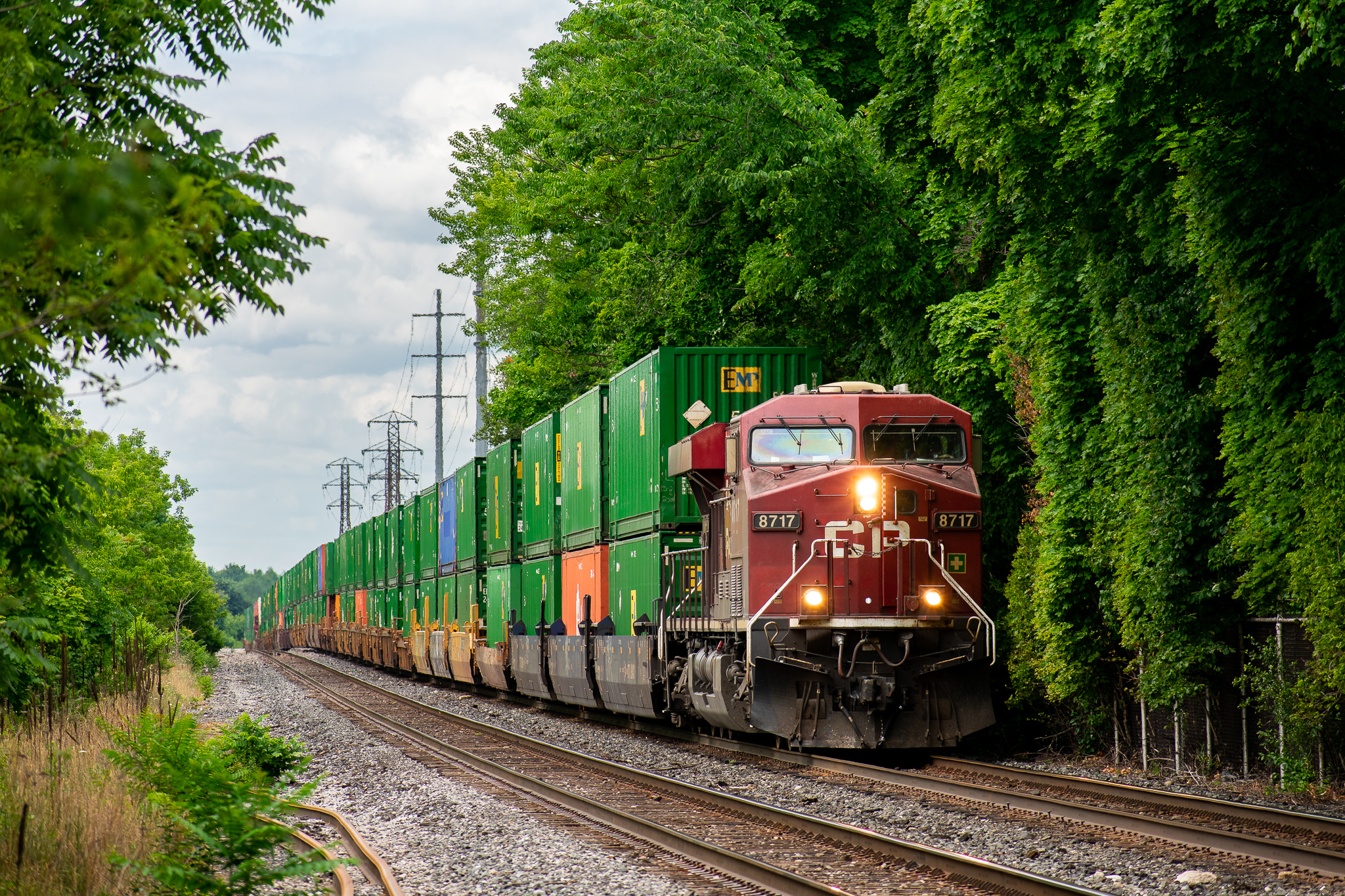 Railpictures.ca - Liam MacDougall Photo: CP 142 makes a somewhat rare daylight appearance on the ...