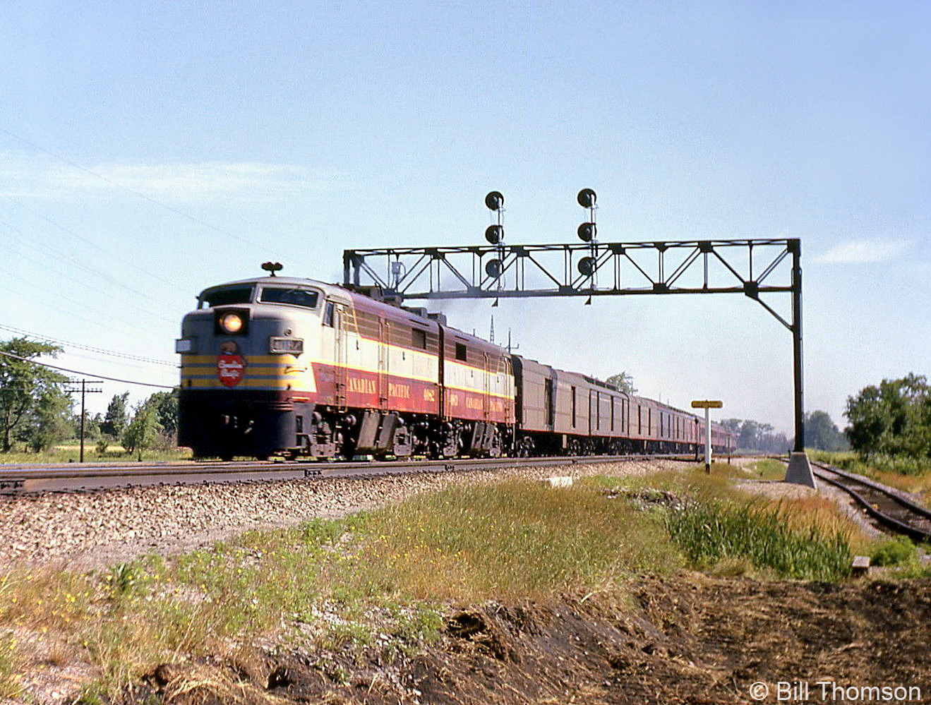 Railpictures.ca - Bill Thomson Photo: The morning CP-TH&B-NYC train from Toronto to New York ...
