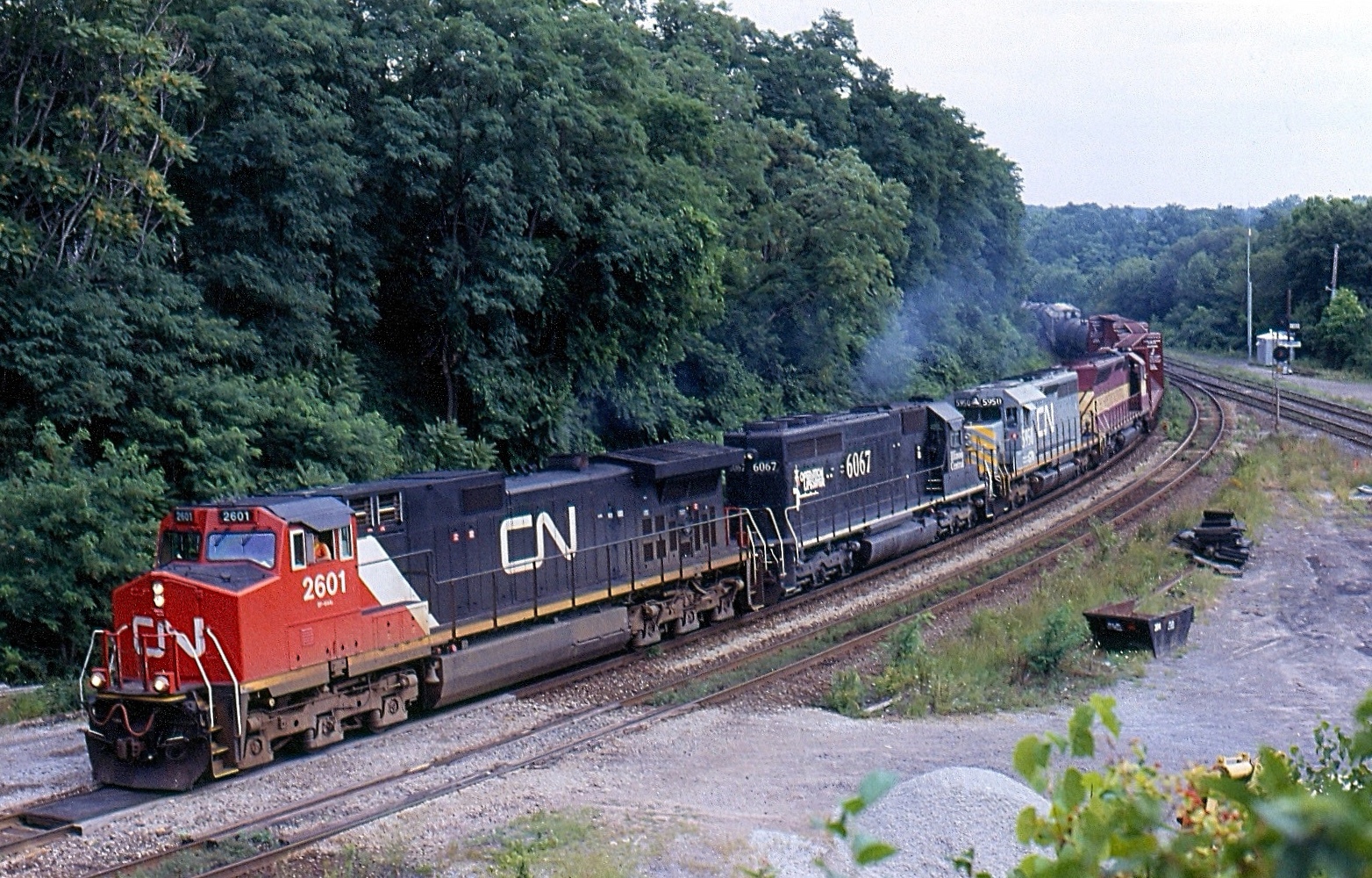 Railpictures.ca - Marcus W Stevens Photo: Looking back Fifteen years ago, when just about ...