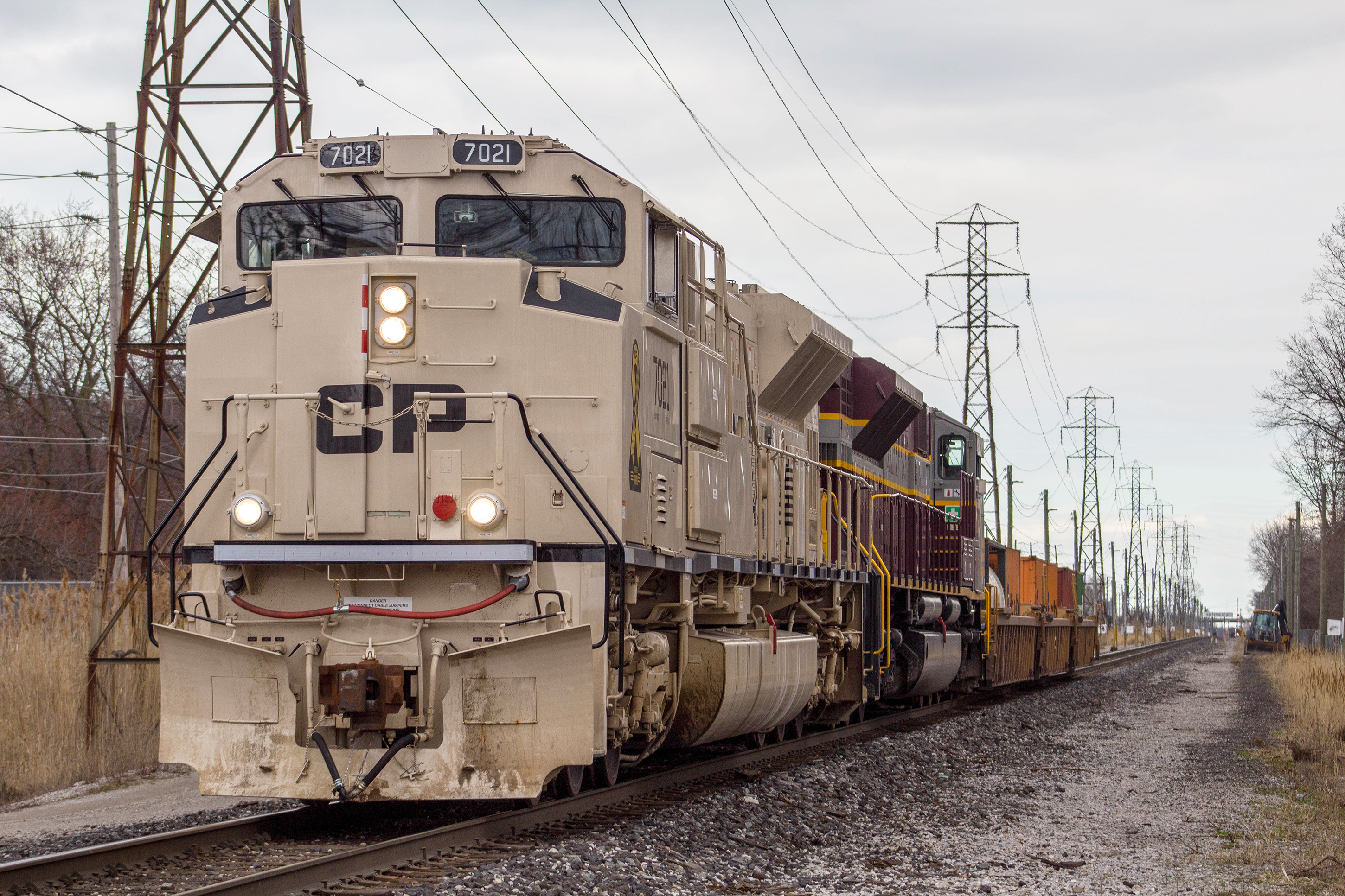 Railpictures.ca - Amer Odobasic Photo: One of my best catches of this year, is CP 235 rolling by ...
