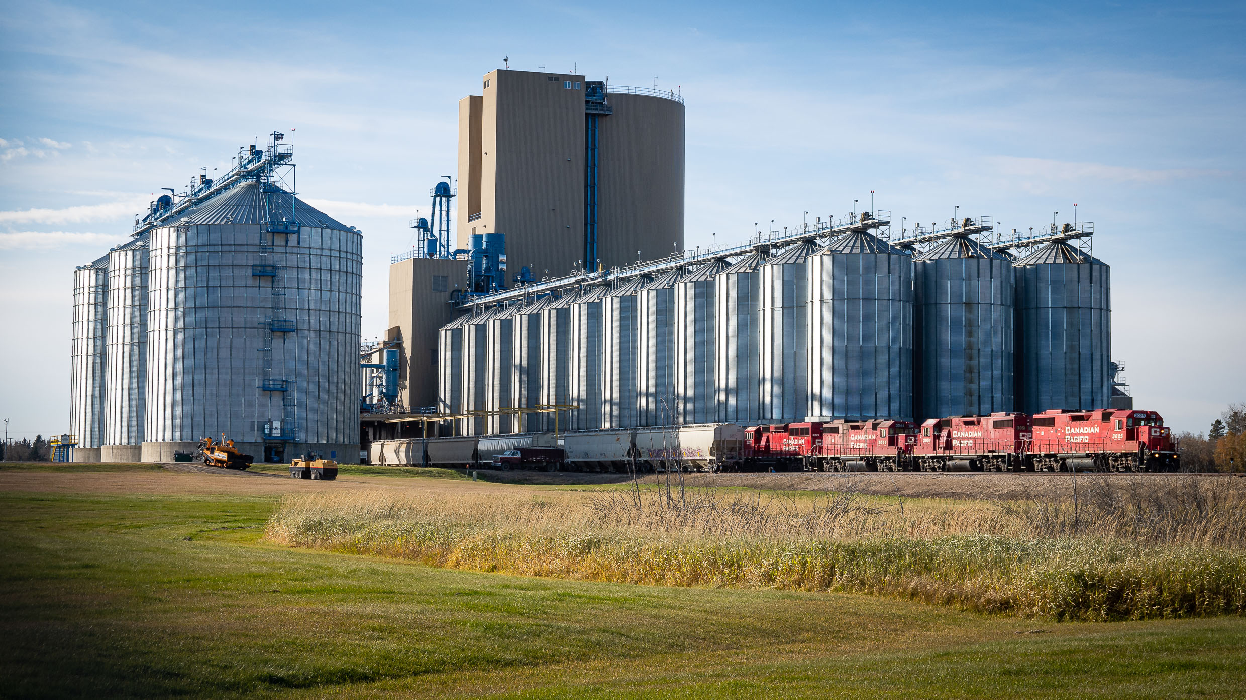 Railpictures.ca - David Morton Photo: CP 3025, 3044, 3051 and 2221 working at the northern end ...