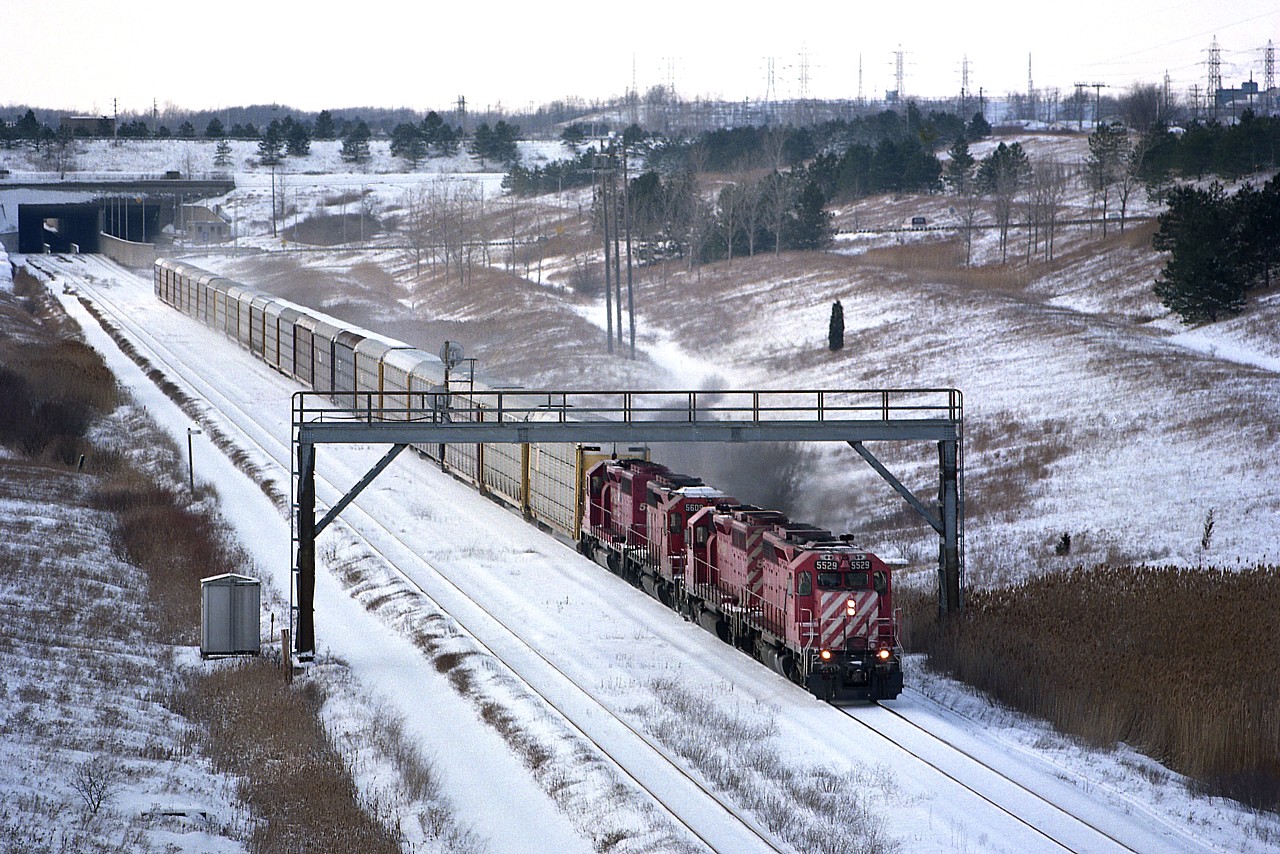Railpictures.ca - A.W.Mooney Photo: Nippy winter day, but great to be out. Having just emerged ...