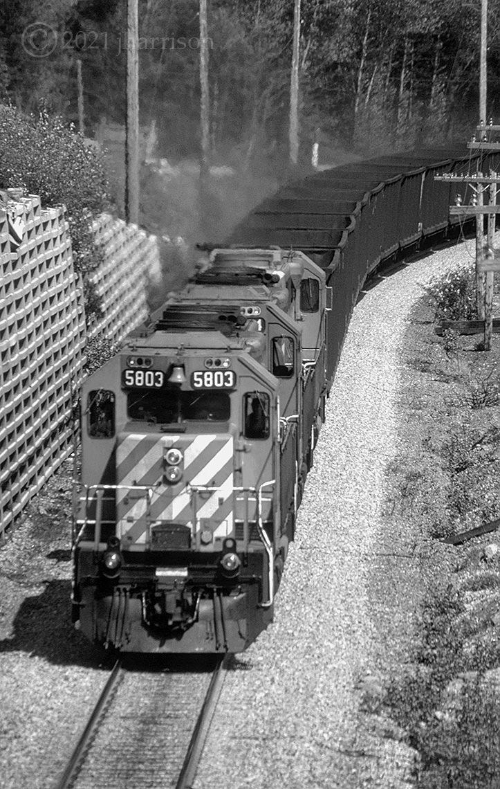 Railpictures.ca - Joe Harrison Photo: CP westbound 5803 with the 6024 and 5522 trailing, are ...