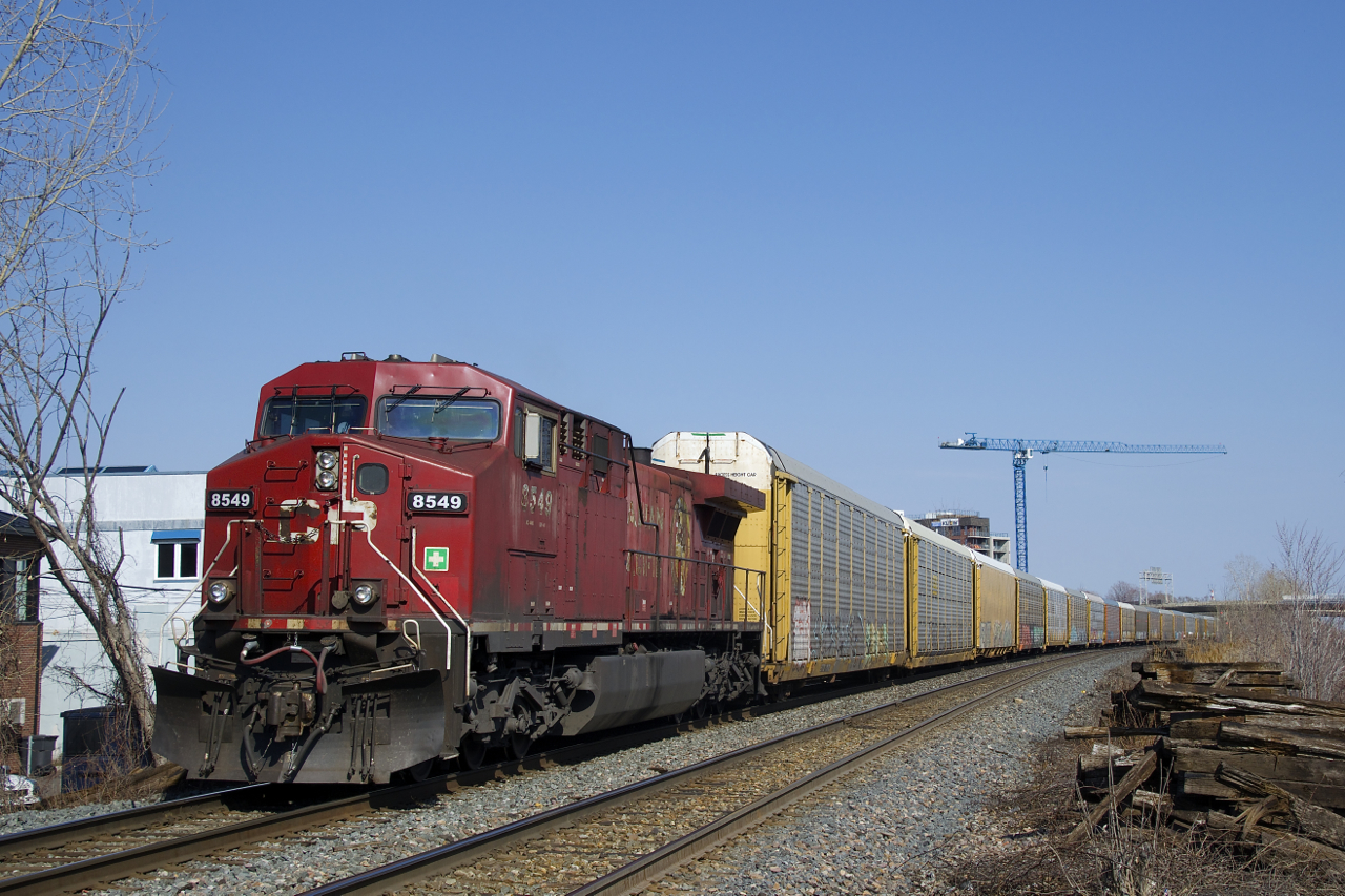 Railpictures.ca - Michael Berry Photo: After waiting at Dorval about an hour and a half for CP ...