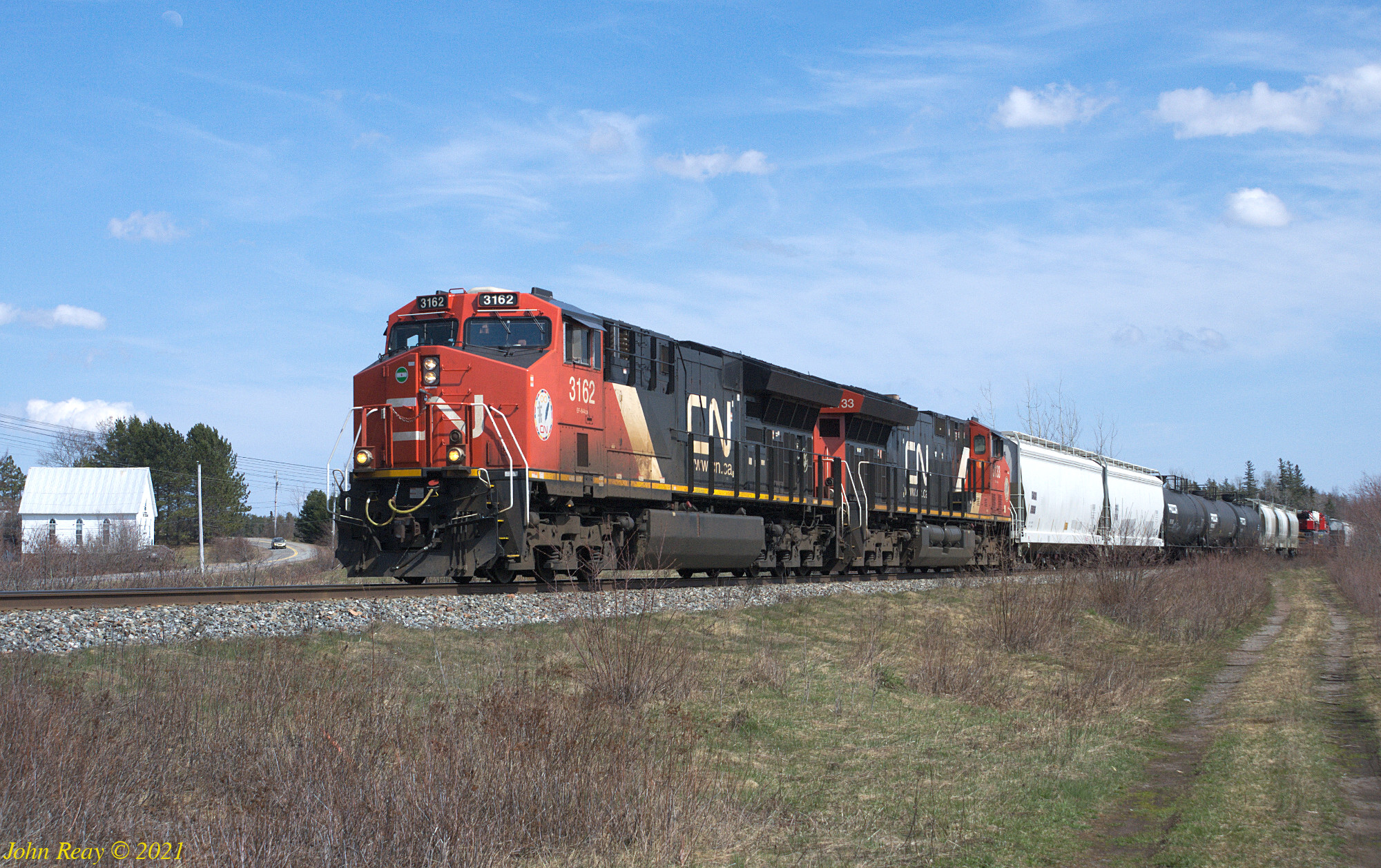 Railpictures.ca - John Reay Photo: Thomson Station is a location on CN’s Springhill sub between ...
