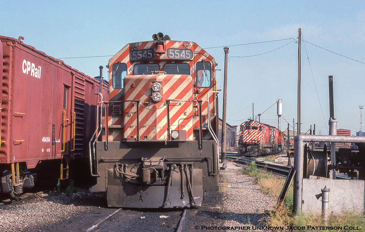 Railpictures.ca - Unknown Photographer; Jacob Patterson Collection Photo: GMD and MLW power is ...
