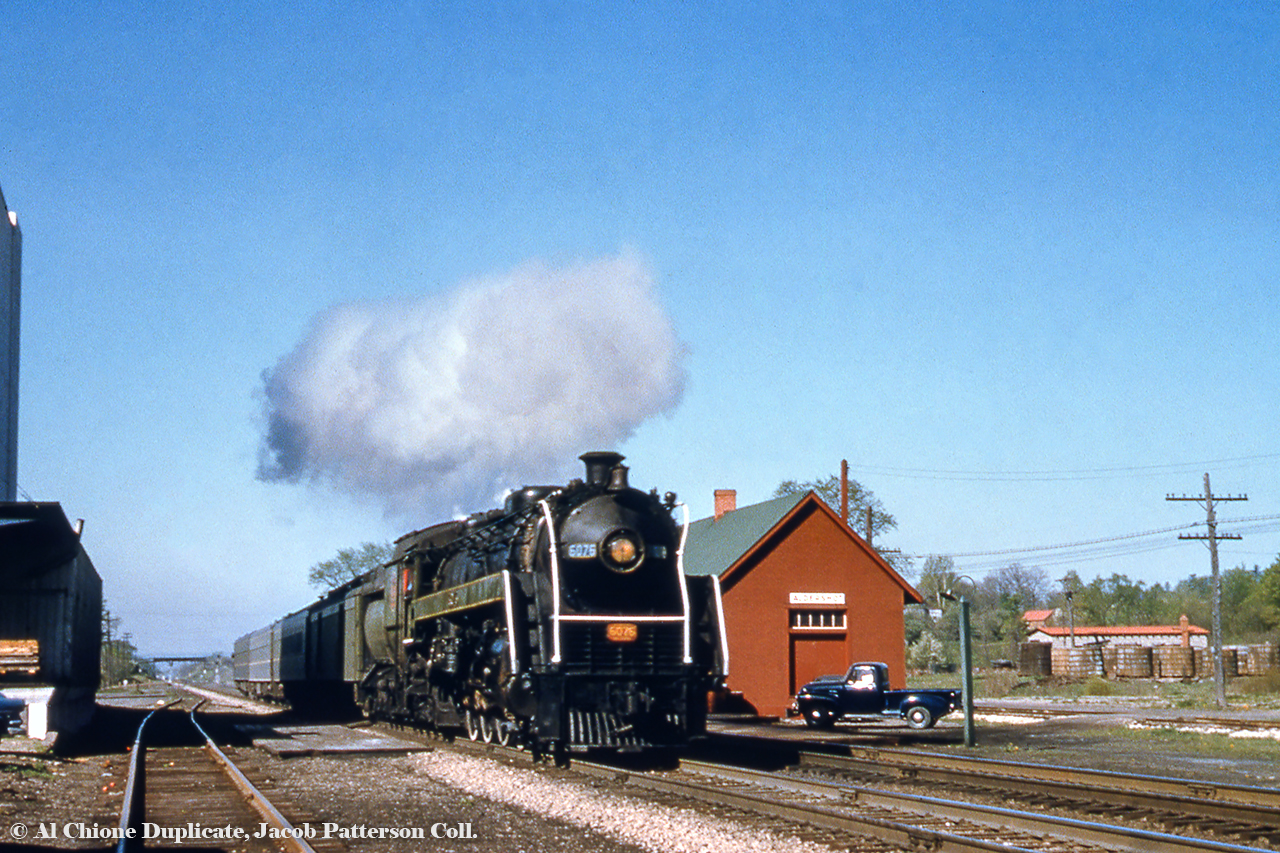 Railpictures.ca - Al Chione Duplicate; Jacob Patterson Collection Photo: Daily except Sunday ...
