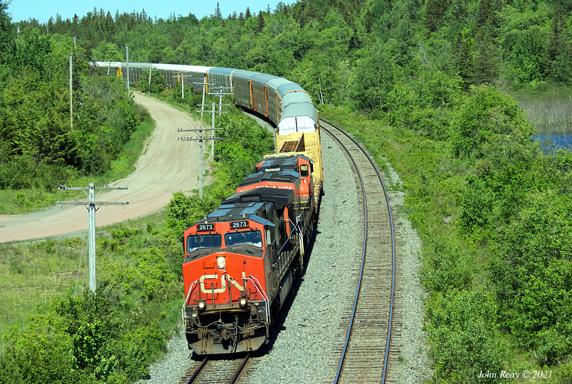 Railpictures.ca - John Reay Photo: June 13th, 2021 @ 15:30. Springhill Jct, MP 59.5, CN ...