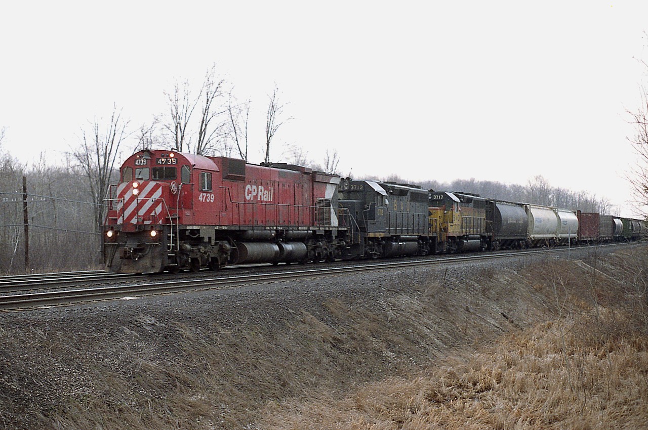 Railpictures.ca - A.W.Mooney Photo: I have to admit I have seen my share of grubby days. Its ...