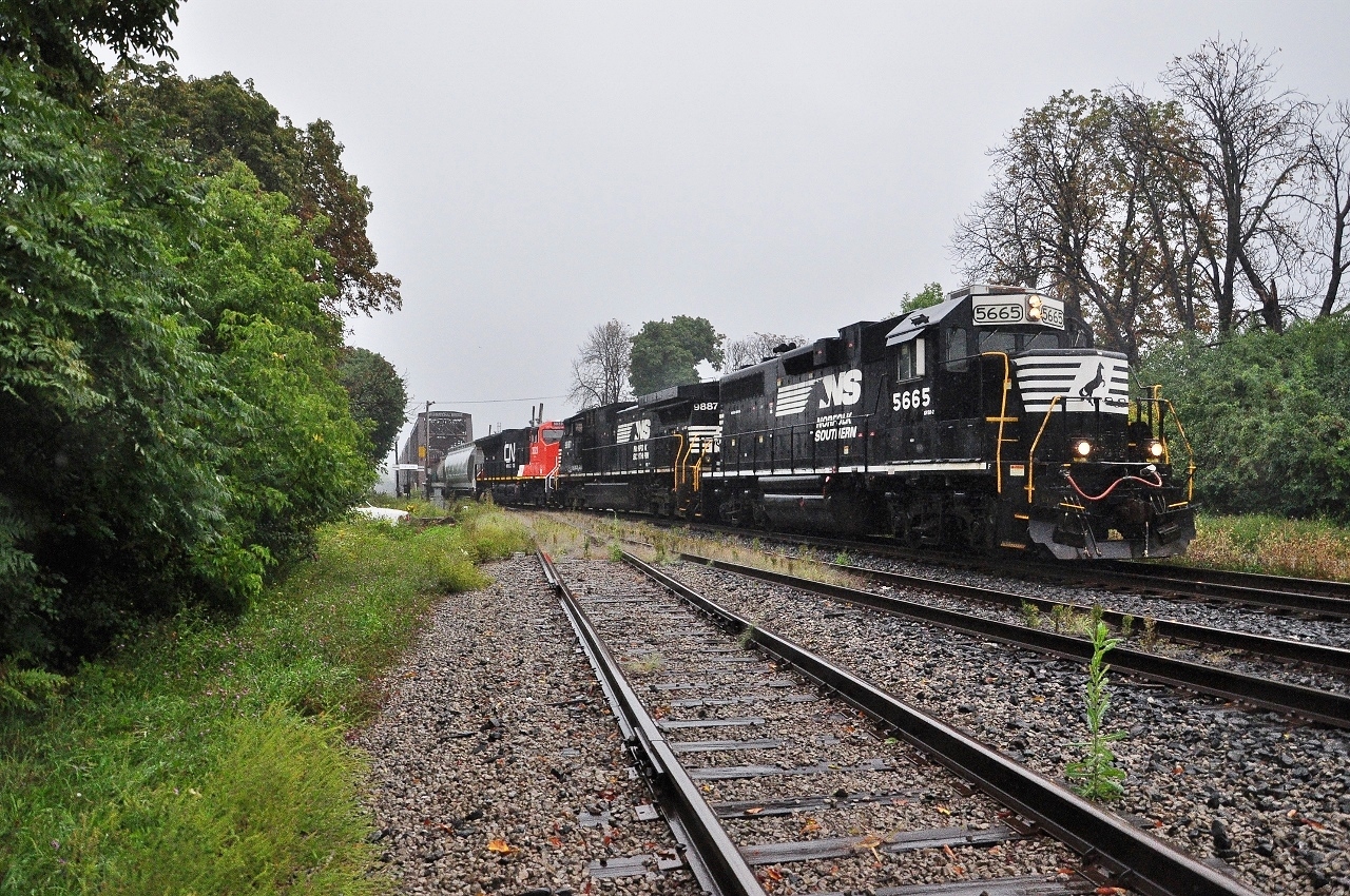 Railpictures.ca - sdfourty Photo: Welcome Home CN 3023 …. the future ‘ THE J ‘ finds the owner’s ...