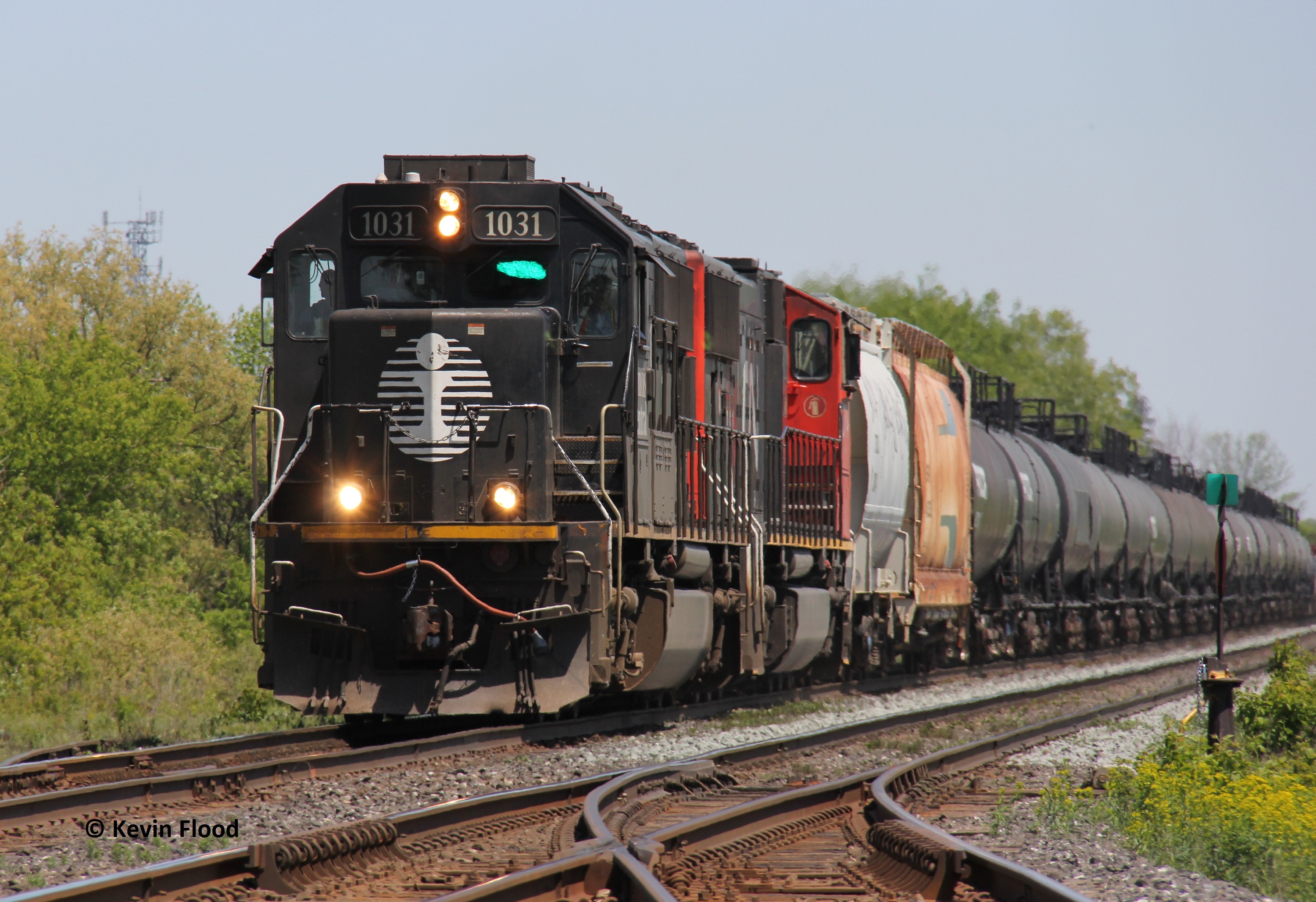 Railpictures.ca - Kevin Flood Photo: Seven years ago today, CN 331 is pictured on the approach ...