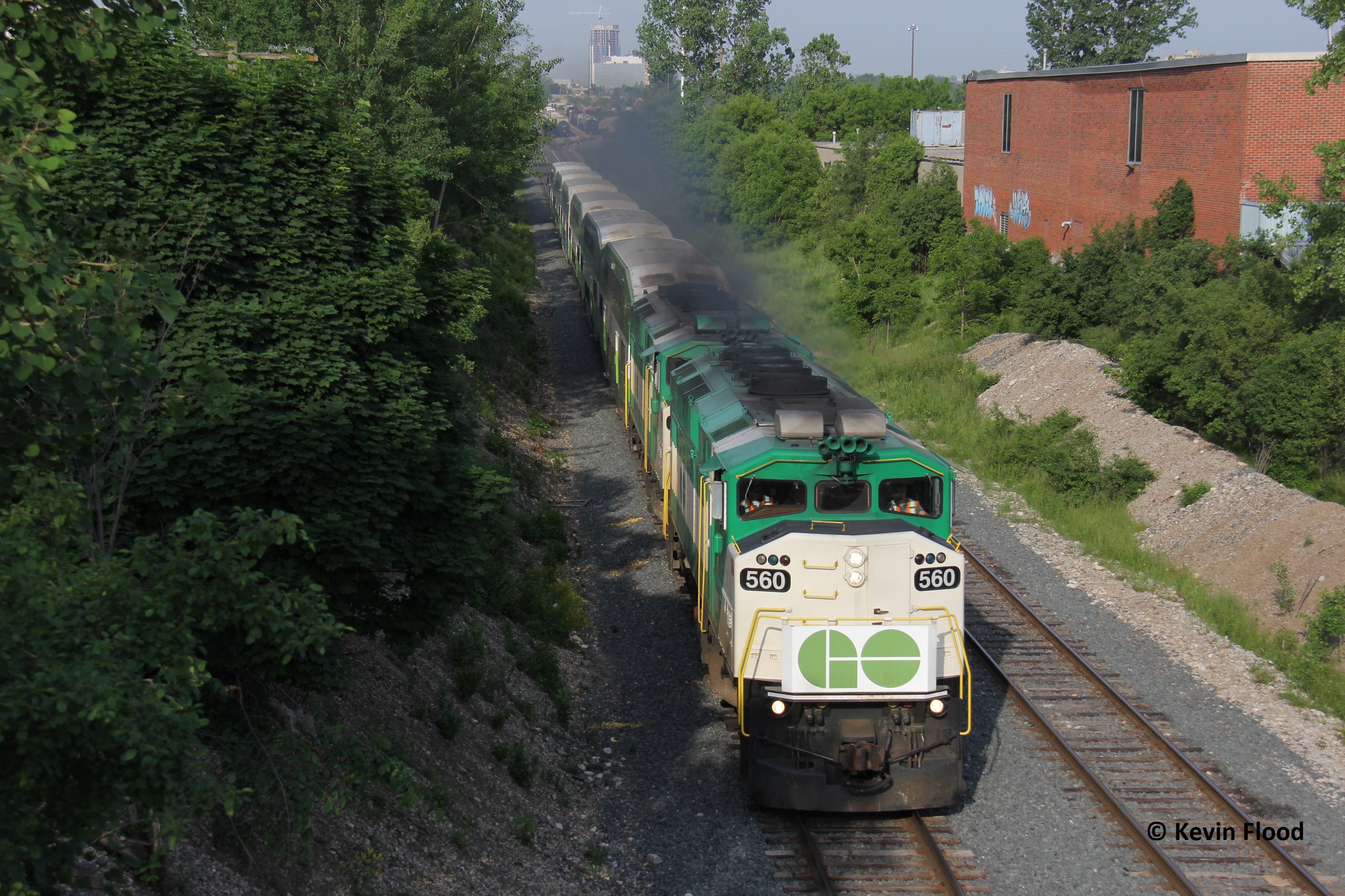 Railpictures.ca - Kevin Flood Photo: During a brief stint back in Kitchener, I managed to ...