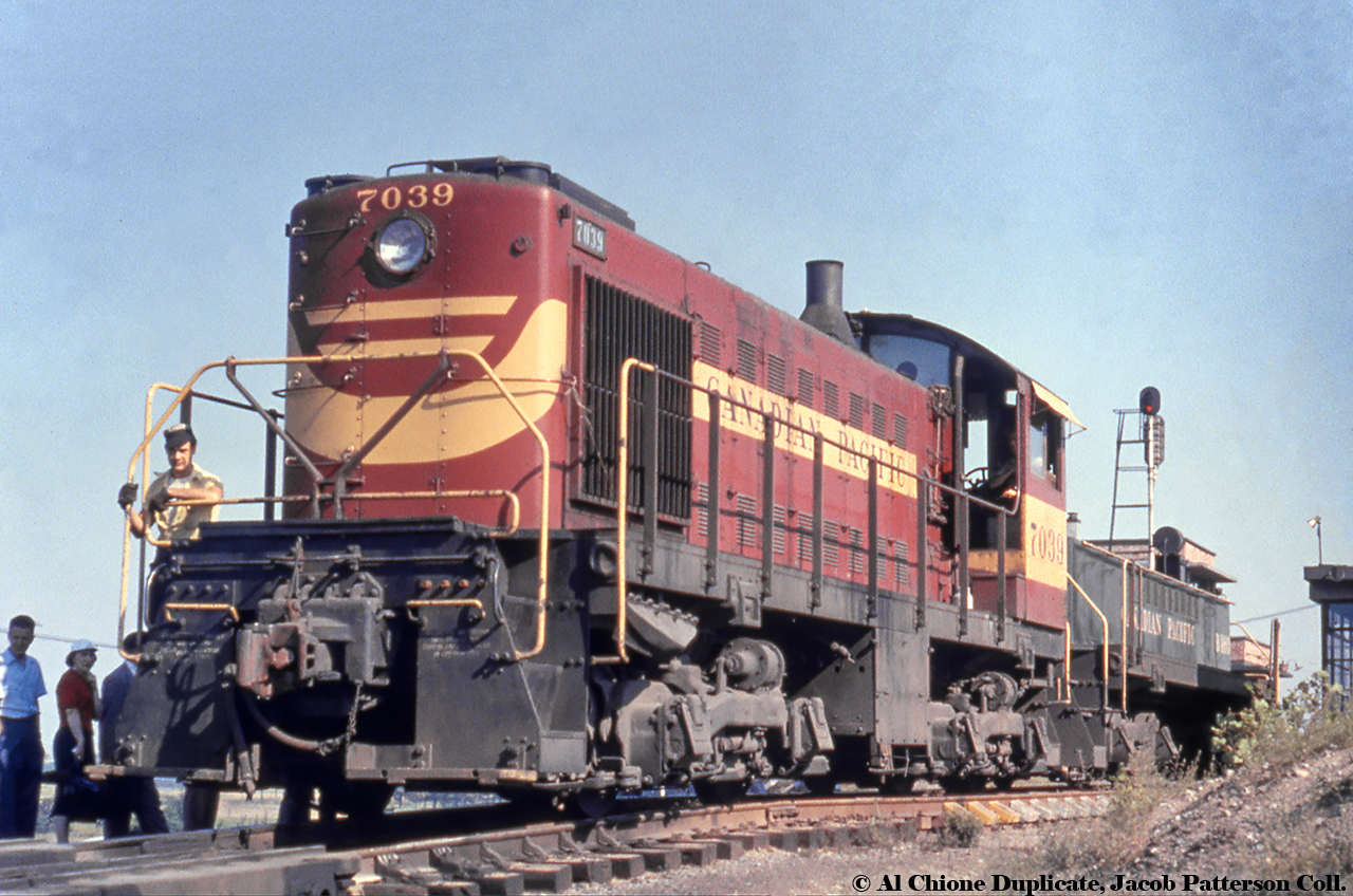 Railpictures.ca - Al Chione Duplicate; Jacob Patterson Collection Photo: CPR ALCO S2 7039 and ...