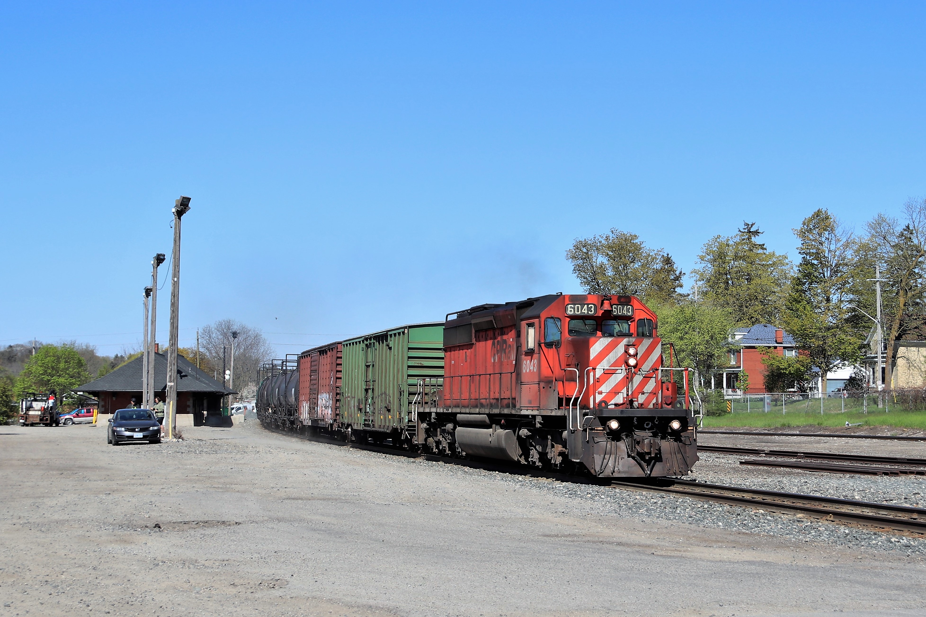 Railpictures.ca - Bill Purdy Photo: With the weed spraying season beginning soon, here’s a shot ...