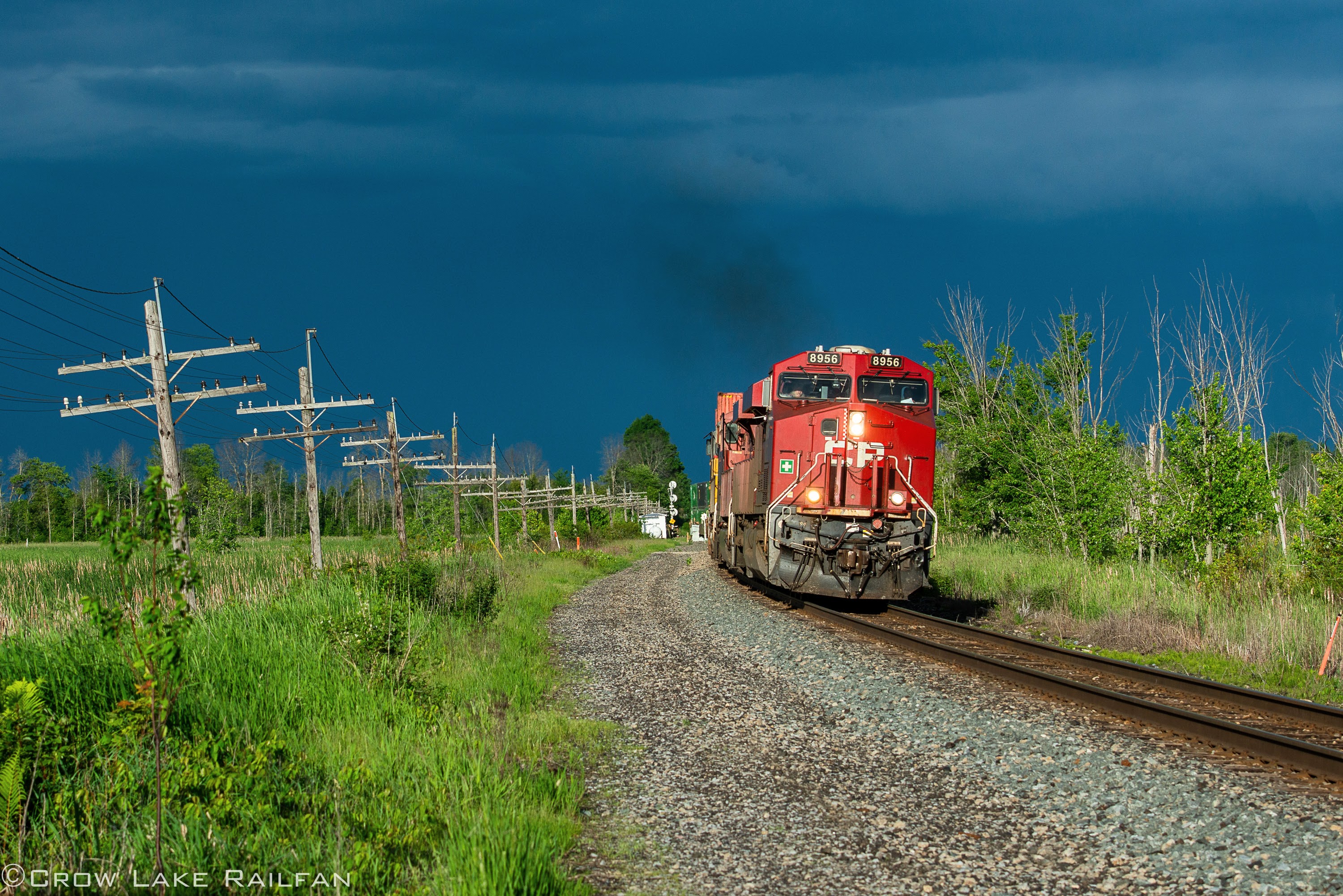Railpictures.ca - William Rolston Photo: CP 133 notches up as it departs Smiths Falls with quite ...