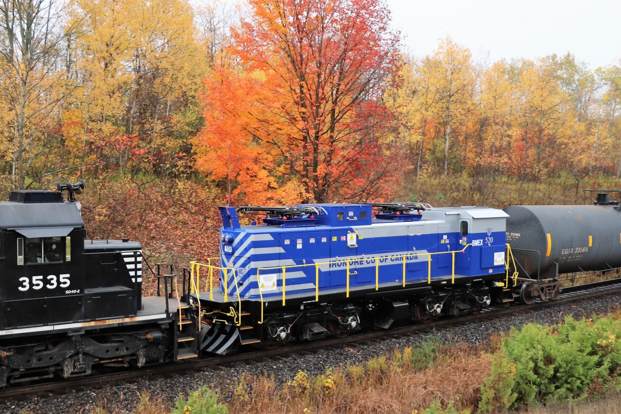 Railpictures.ca - Bill Purdy Photo: Hitching a ride on CN 422, the Iron Ore Company of Canada’s ...