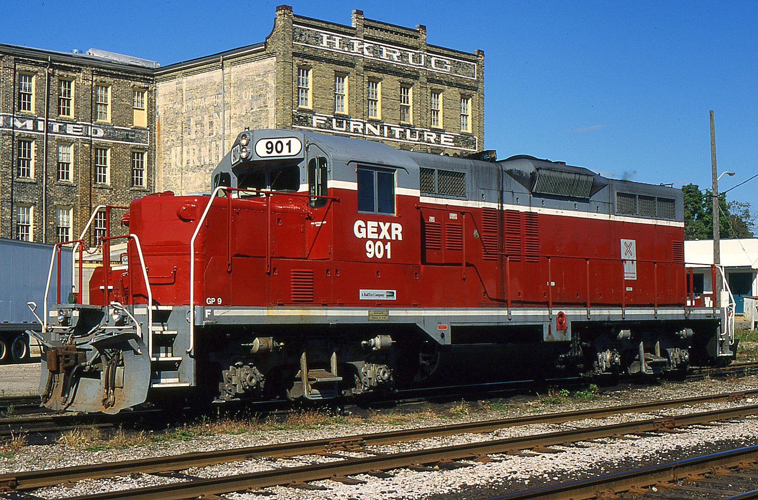 Railpictures.ca - Dean Brown Photo: GEXR GP9 901 at Kitchener on the GEXR Guelph Sub ...