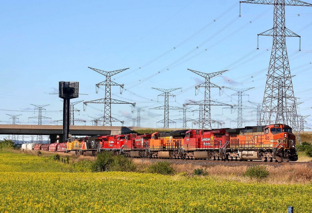 Railpictures.ca - Christian Stevens Photo: CP 134 with a colourful mix of power passes Hornby ...