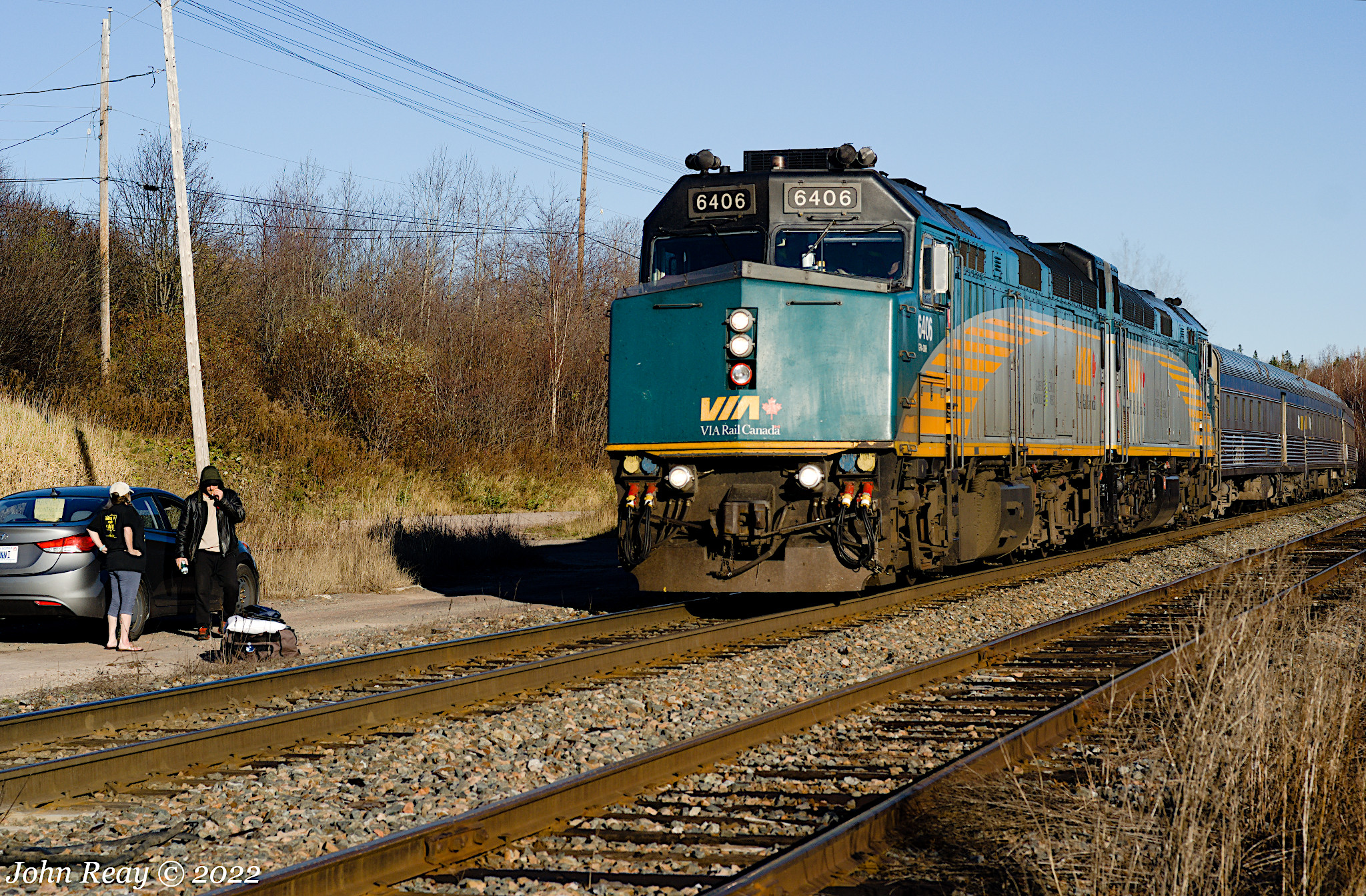 Railpictures.ca - John Reay Photo: For the first time in a while VIA 15 had some business at ...