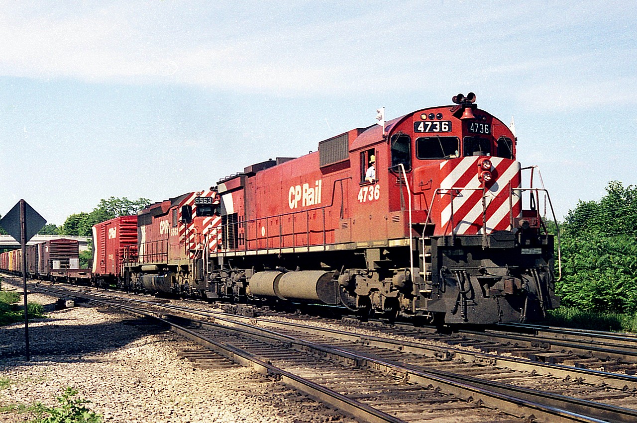 Railpictures.ca - A.W.Mooney Photo: Long summer days mean decent light for the Starlite, which ...