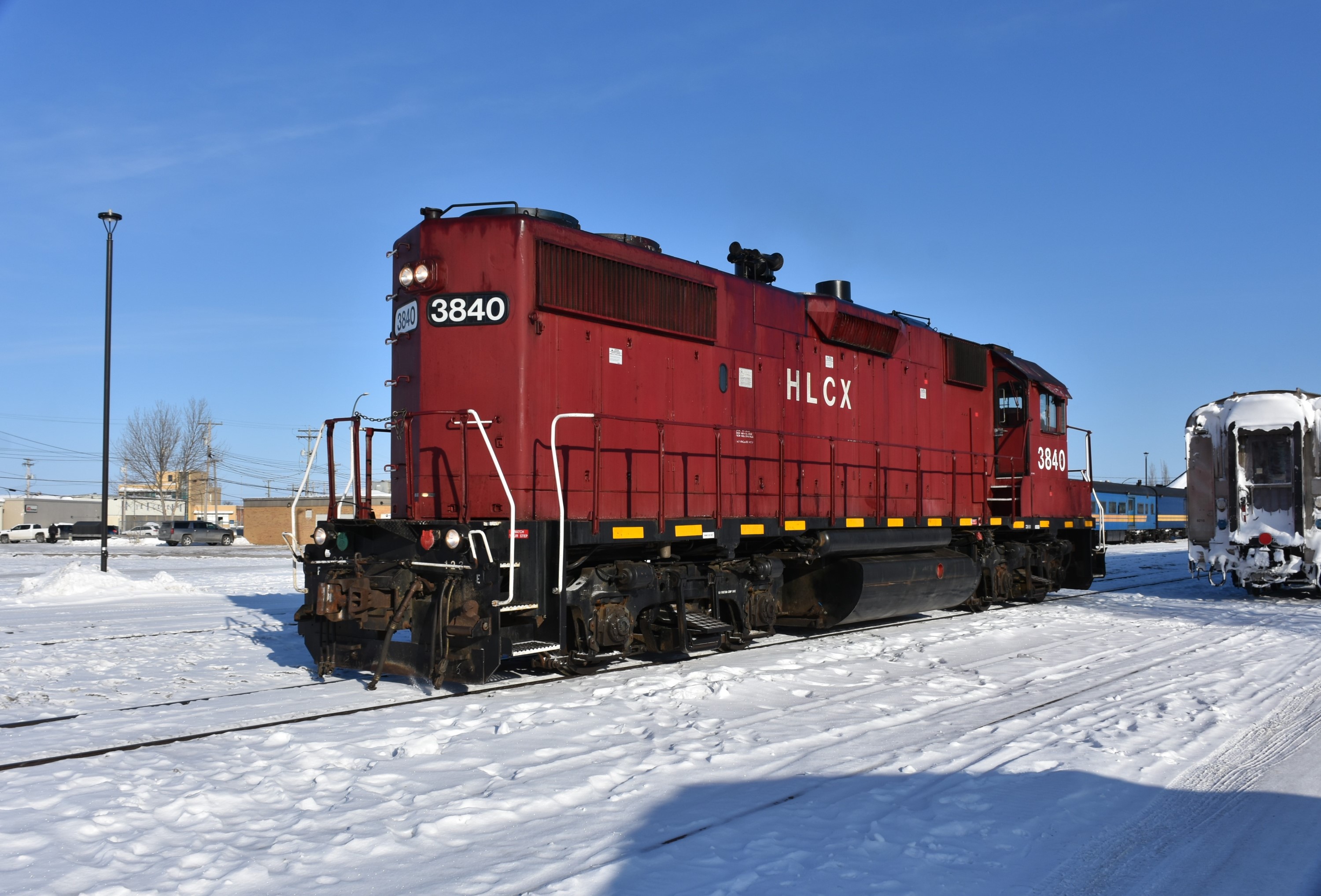 Railpictures.ca - Paul O'Shell Photo: HLCX 3840 (ex-CR 8281) EMD GP38-2 built June 1979, makes a ...