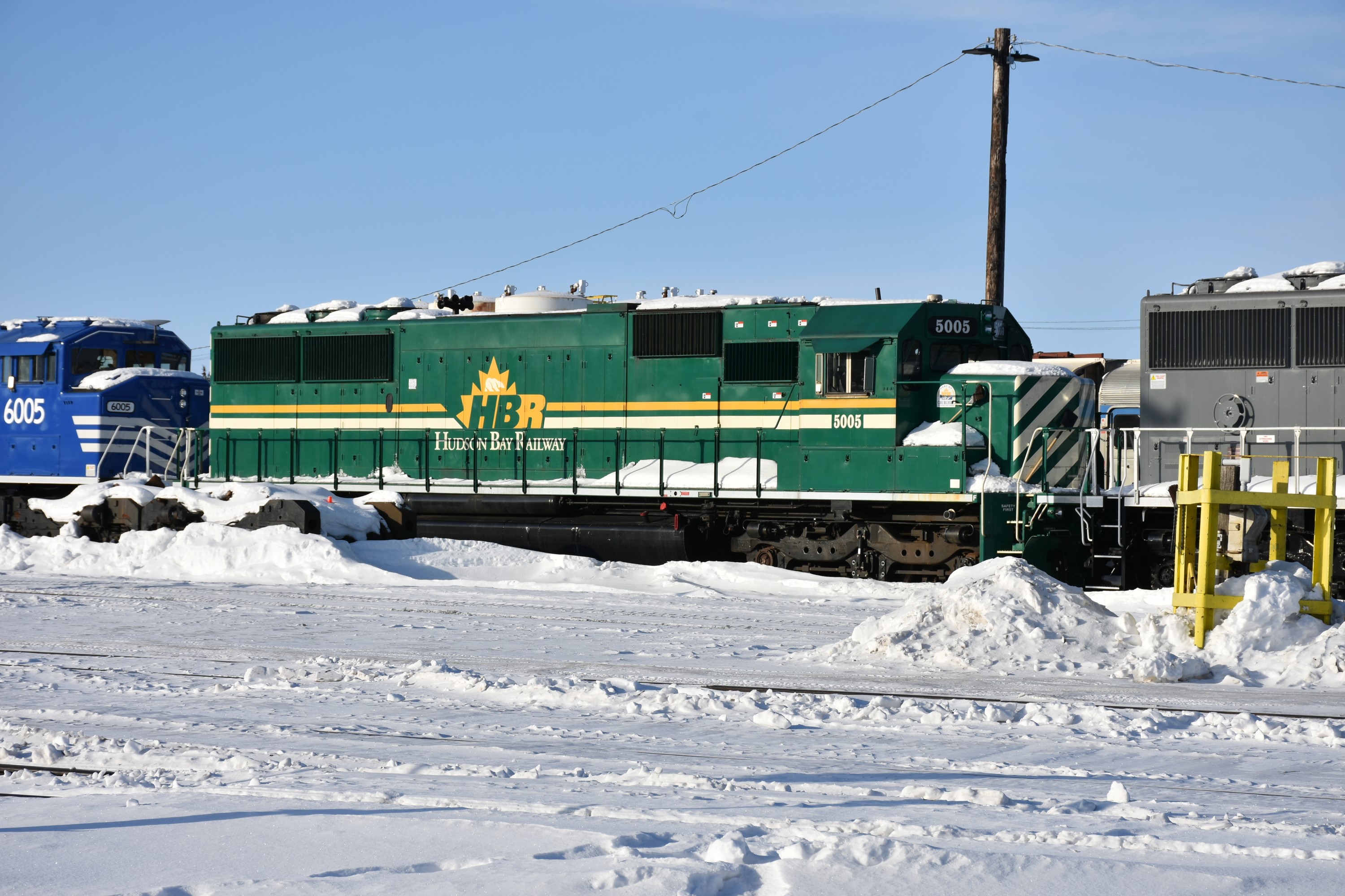 Railpictures.ca - Paul O'Shell Photo: HBRY 5005 EMD SD50 (ex-UP 9835, exx-UP 5002, nee-MP 5002 ...