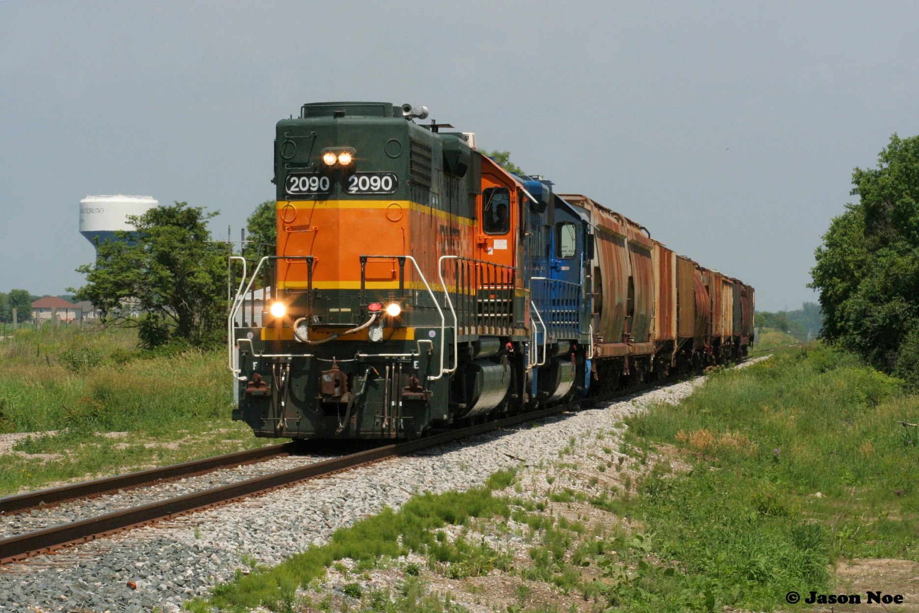 Railpictures.ca - Jason Noe Photo: Since the spring, several BNSF four-axle units have been ...