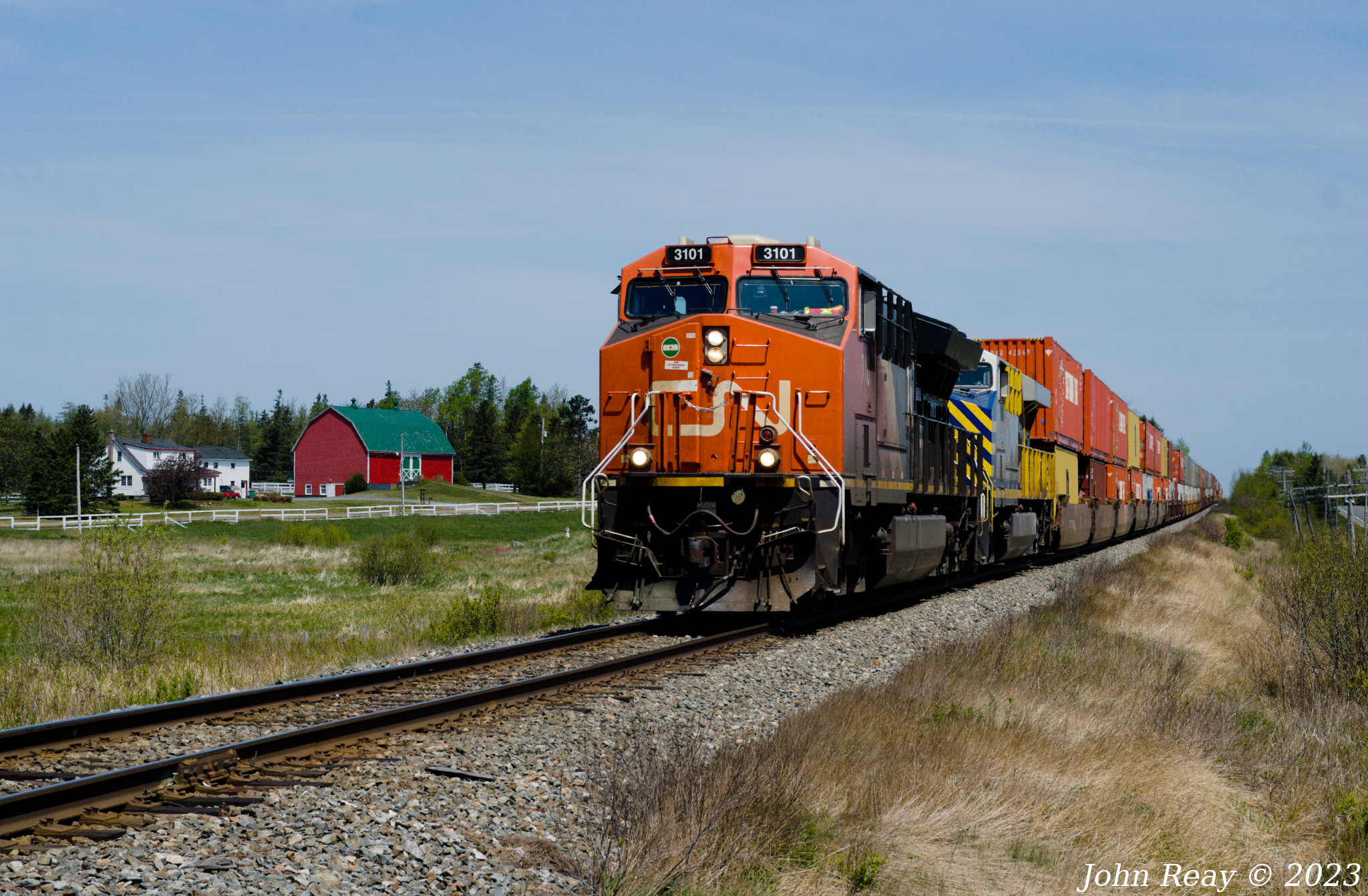 Railpictures.ca - John Reay Photo: Seen here is the head-end of CN Z120 on May 31st 2023, at ...
