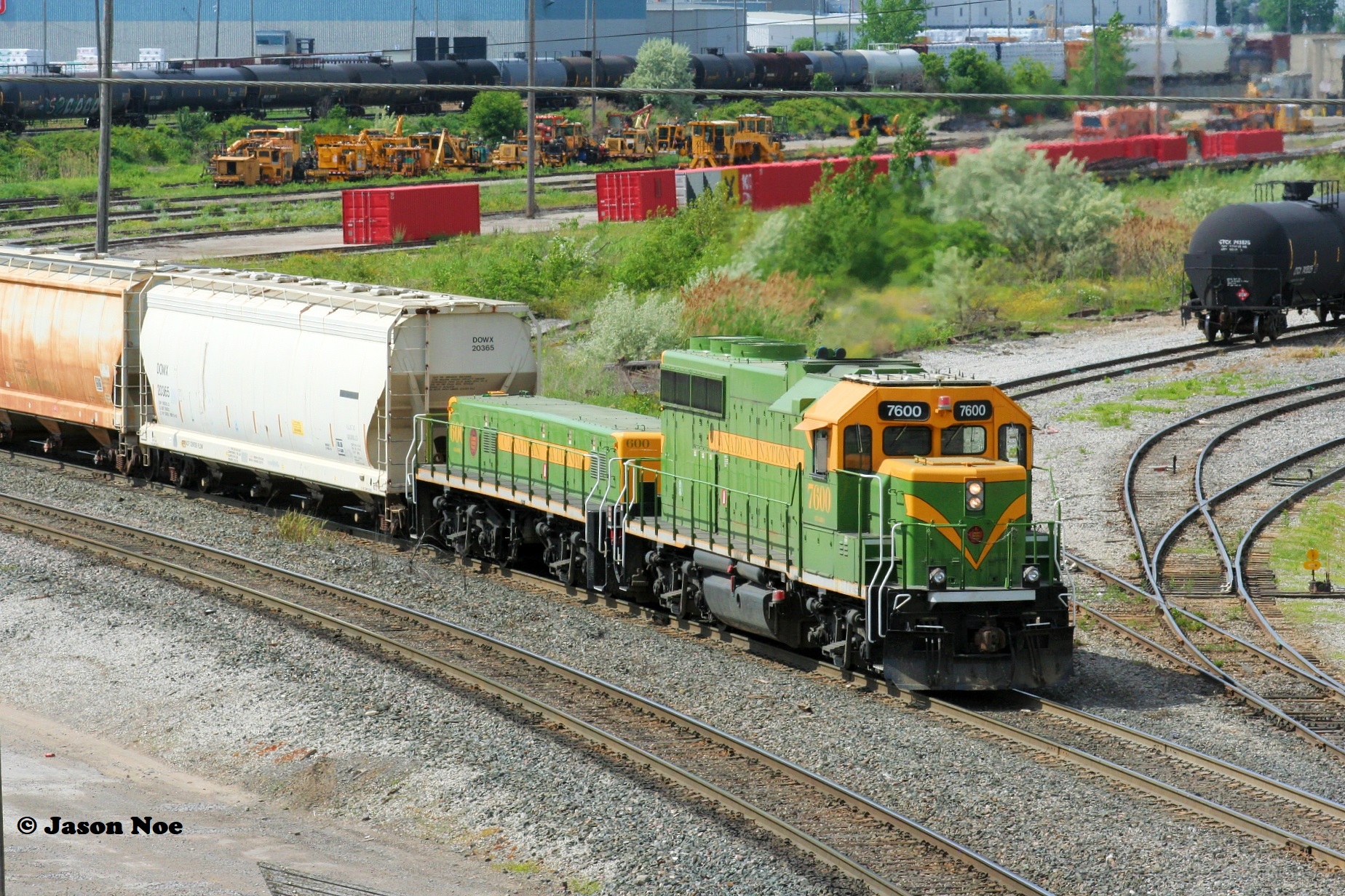 Railpictures.ca - Jason Noe Photo: While photographing trains arriving and departing from CN’s ...