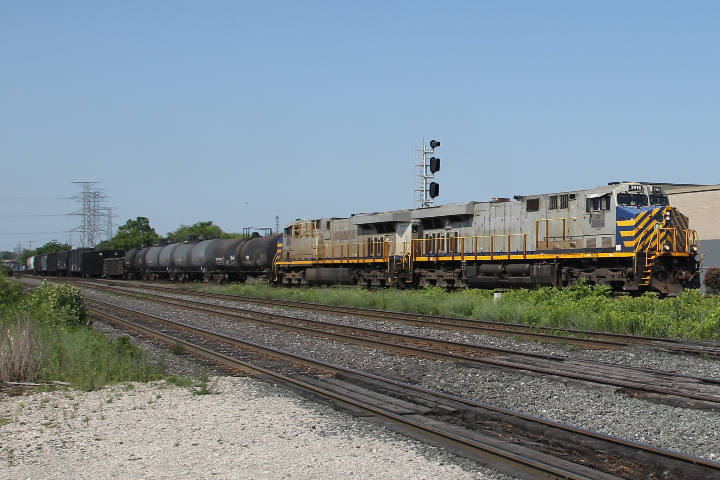 Railpictures.ca - Terry O'Shell Photo: Dressed in CitiRail paint scheme, two former CREX ...