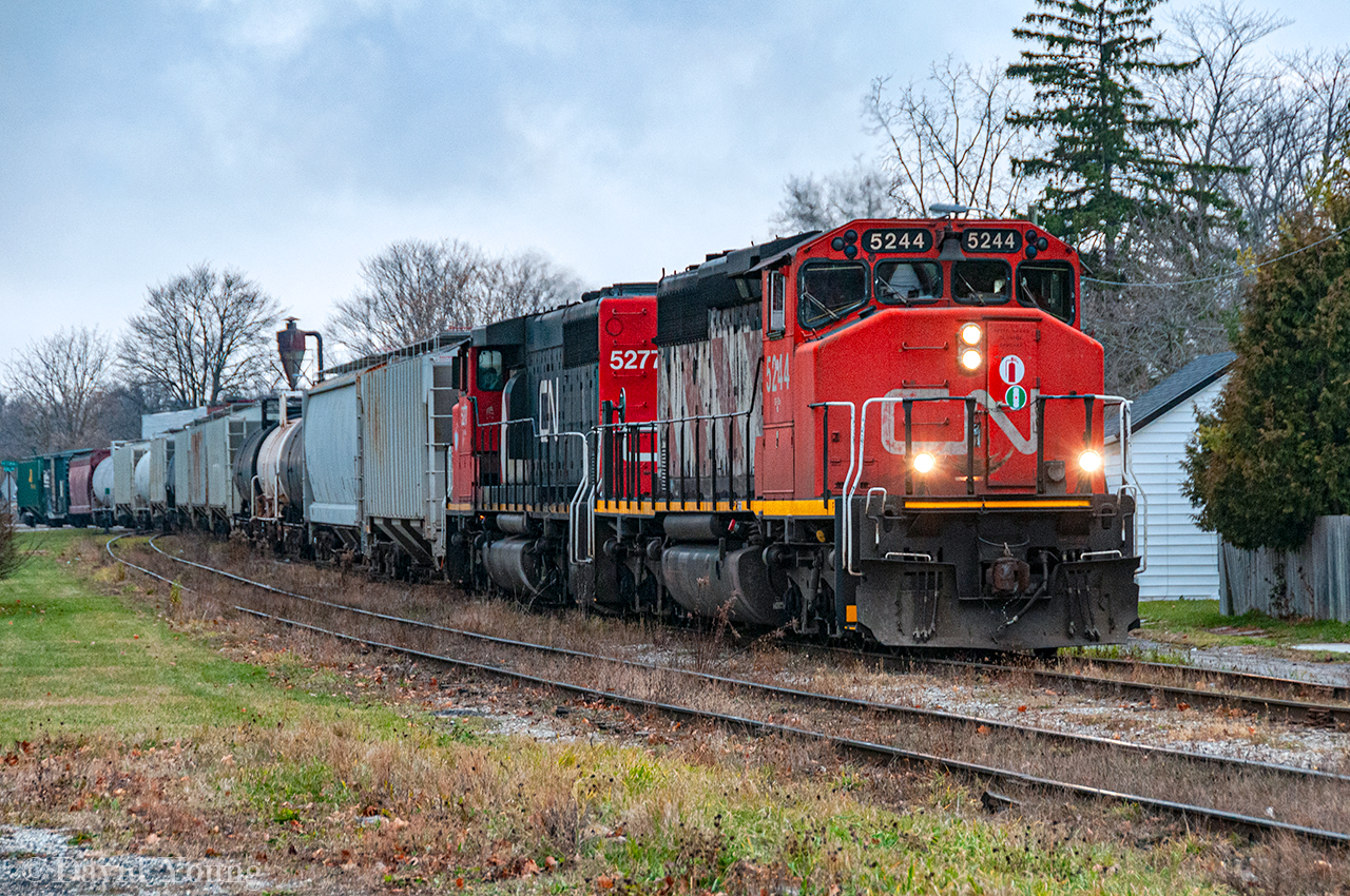 Railpictures.ca - David Young Photo: Arrival in the Festival City. GEXR 433 arrives from London ...