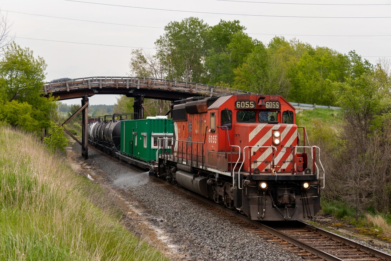 Railpictures.ca - Isaac Bryson Photo: The sprayer, part 1. The 2023 version of the CP spray ...
