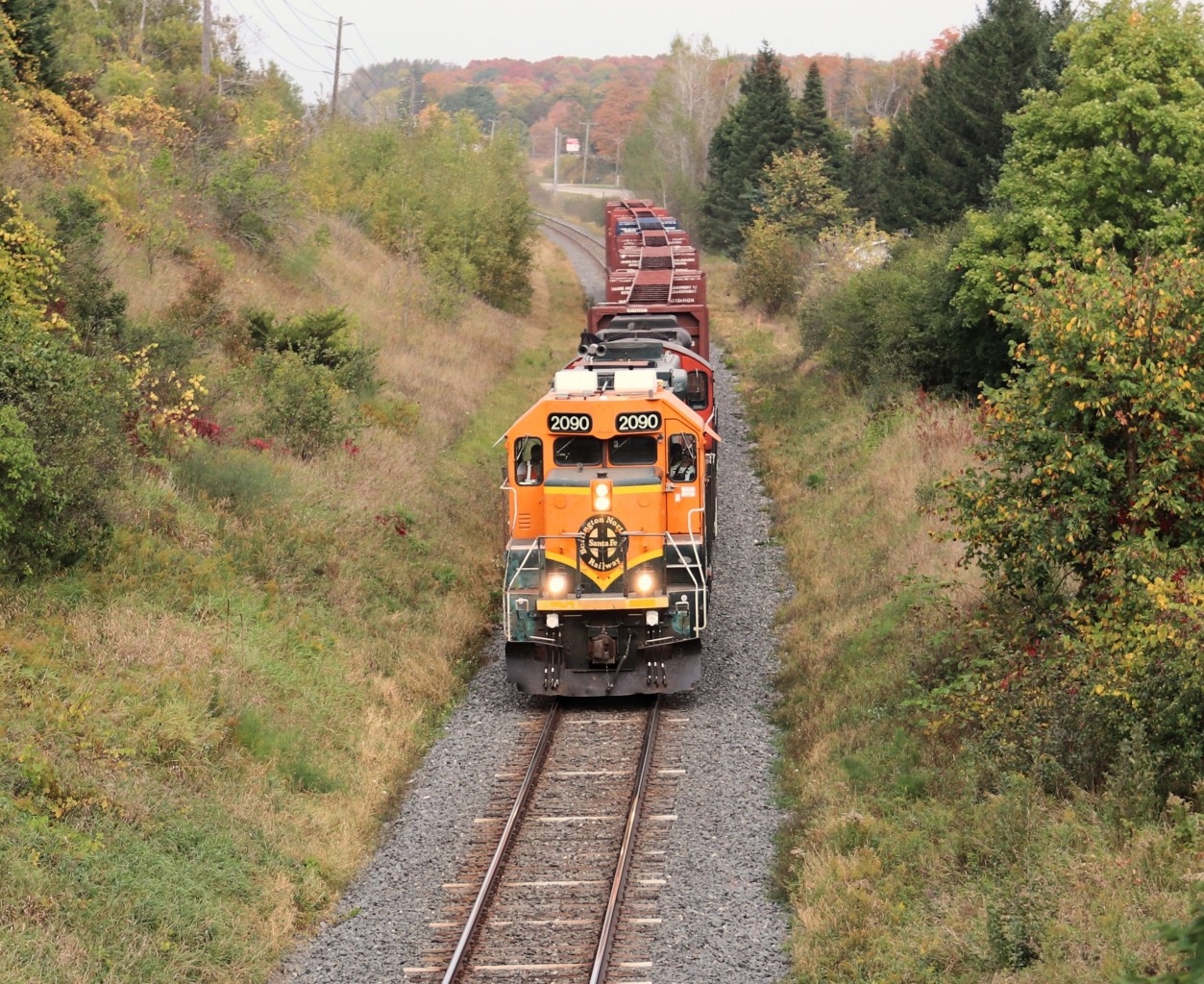 Railpictures.ca - Bill Purdy Photo: I finally got a shot at getting this BNSF 2090 leading from ...