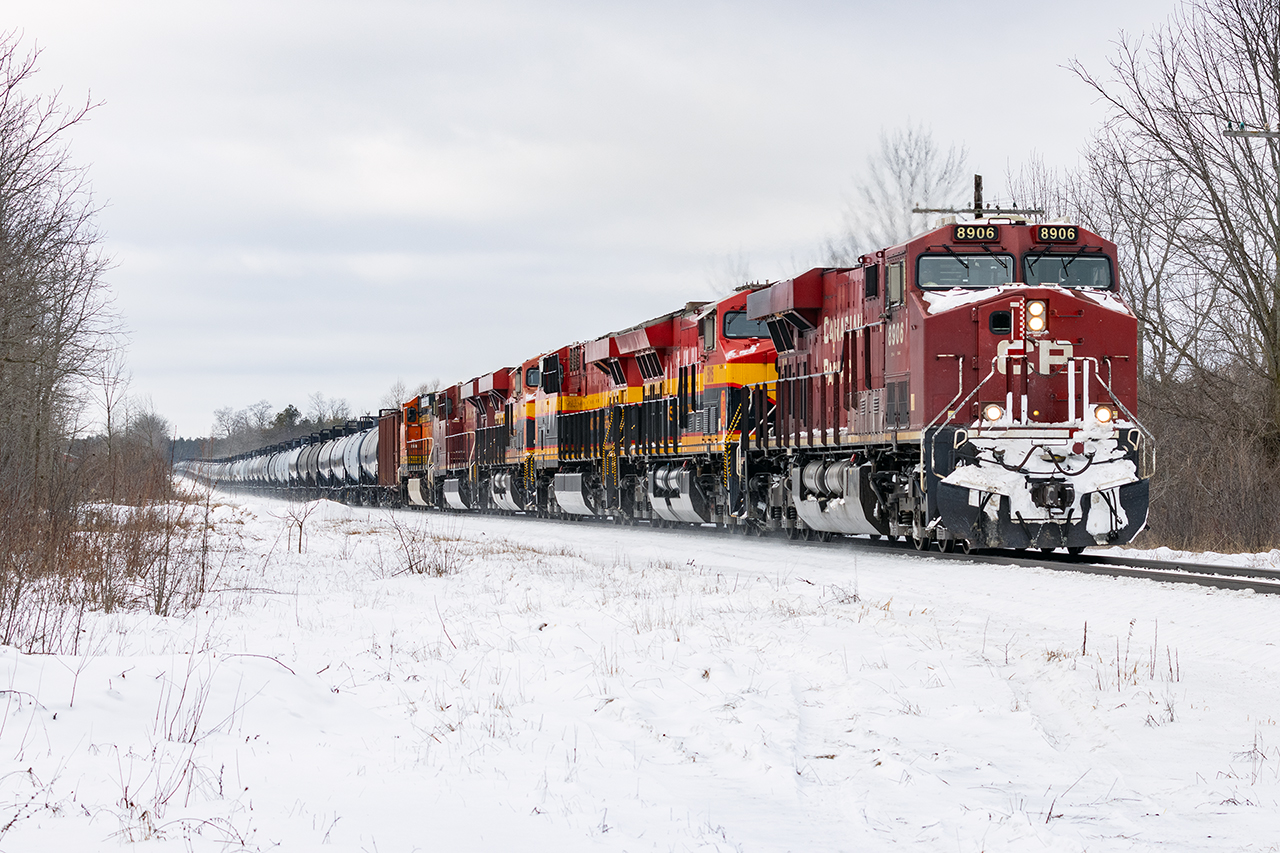 Railpictures.ca - David Brook Photo: An embarrassment of riches. This train went through Elkhart ...